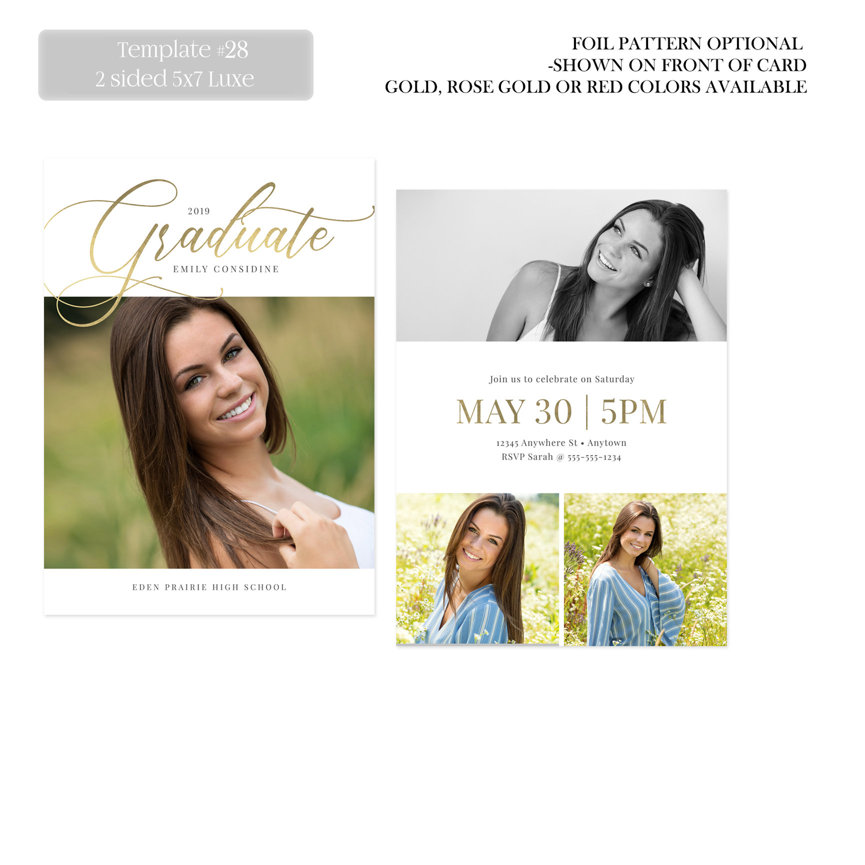 Graduation Announcement Designs - Michelle's
