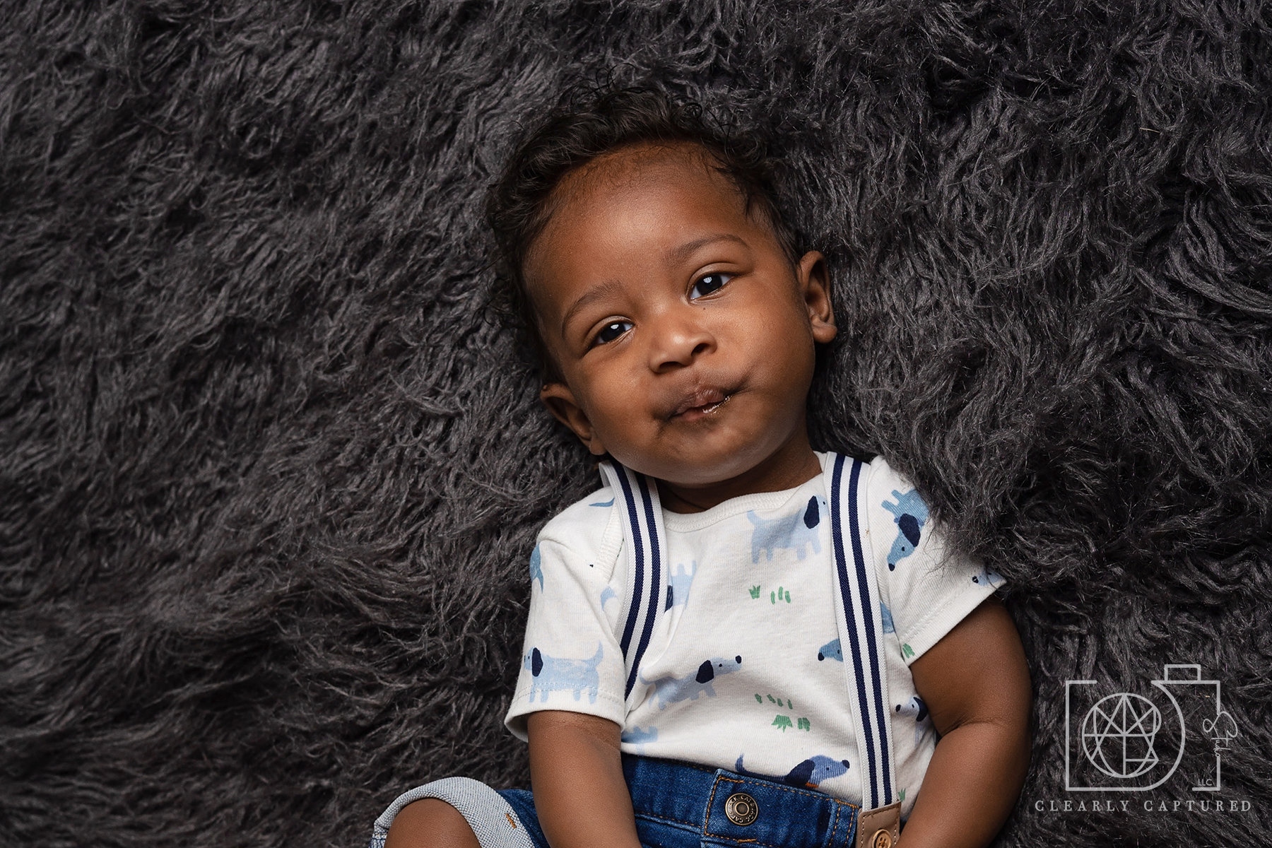 Precious Baby boy in the studio - Clearly Captured Studio