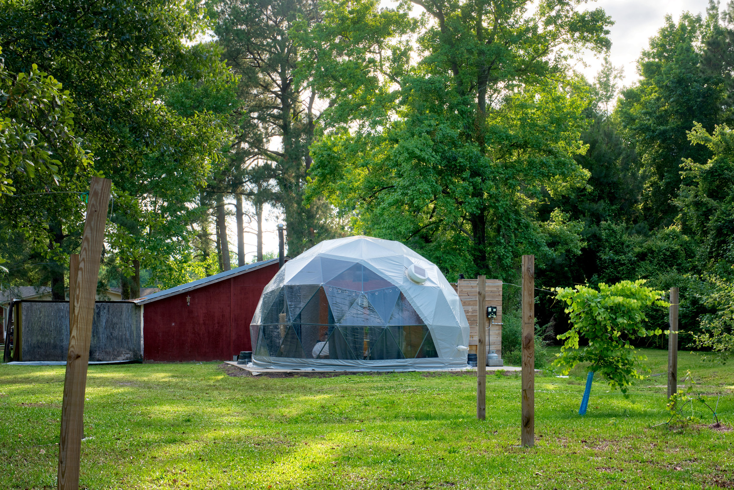 Real Estate Photography - Geodesic Dome Rental Property - Kirk Pullen ...