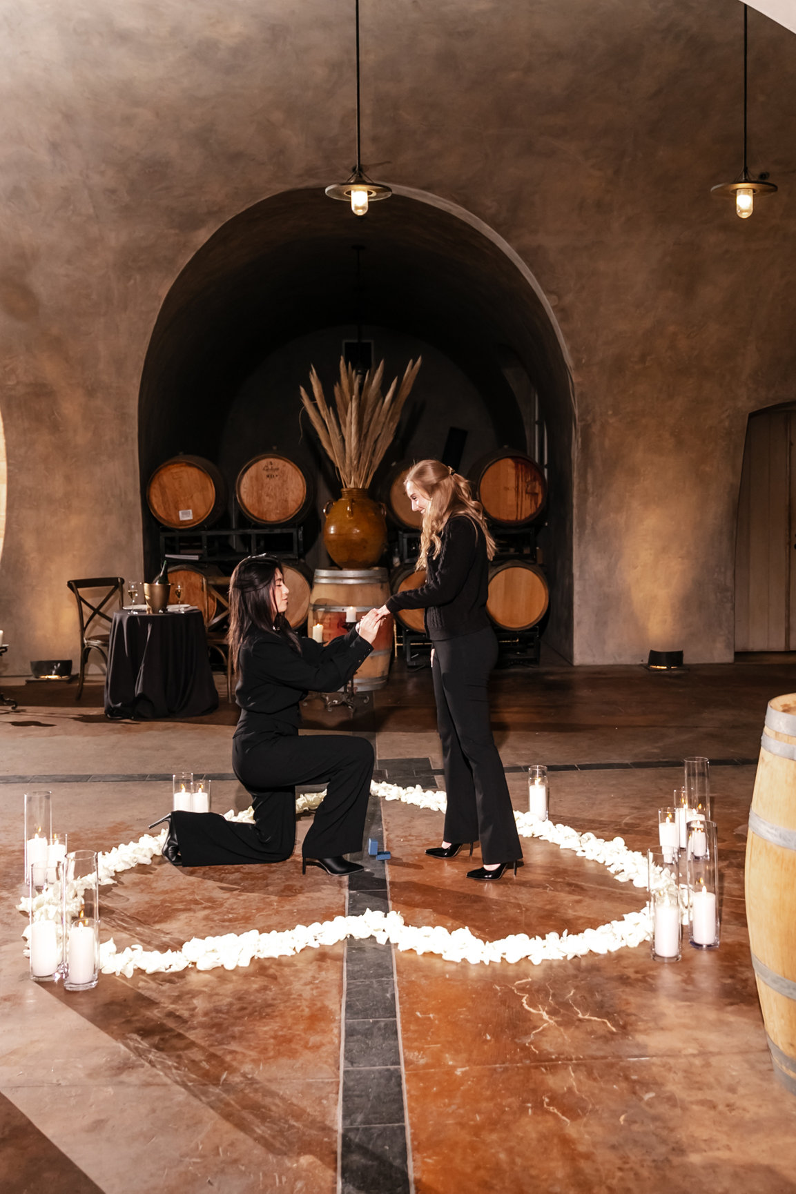 How to plan a Wine Cave marriage proposal Sonoma County Ca - Studio J ...