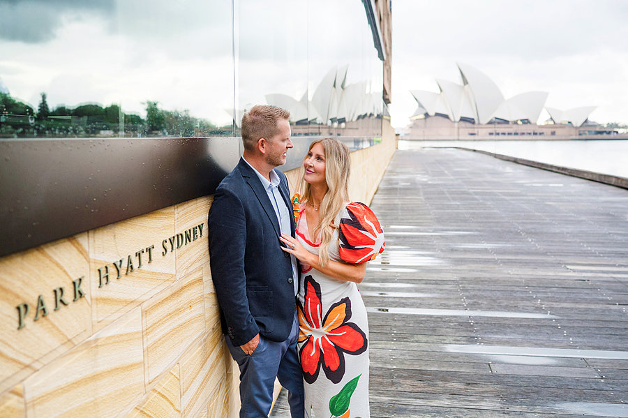 Romantic Sydney Couple Photoshoot at the Opera House & Harbour