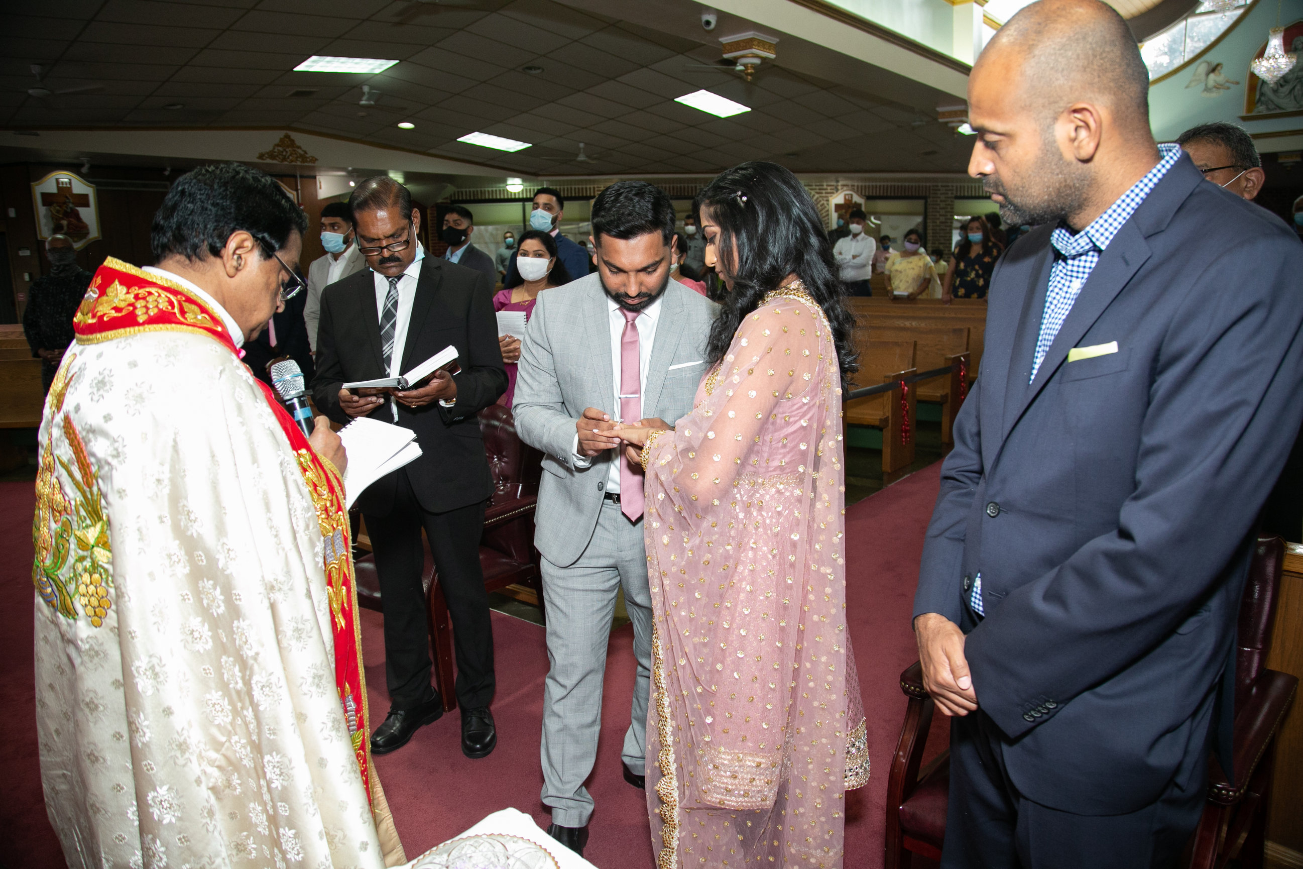 Indian Christian Wedding Traditions - REM Video and Photography