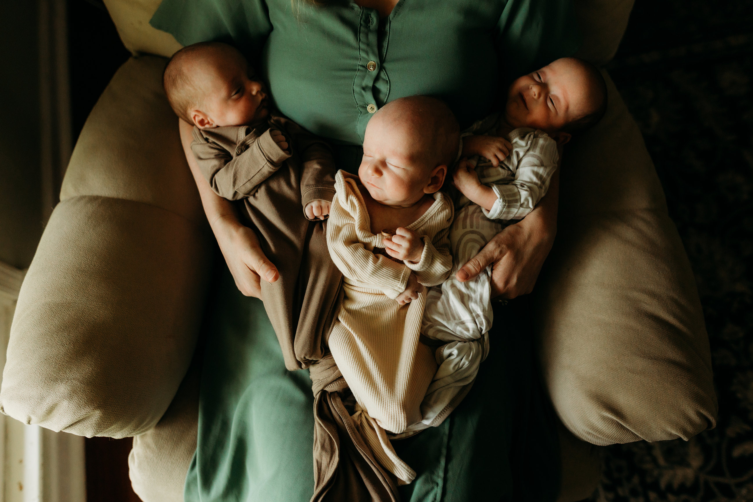 Huntsville Alabama Lifestyle Newborn Session|Triplets|Rocket city ...