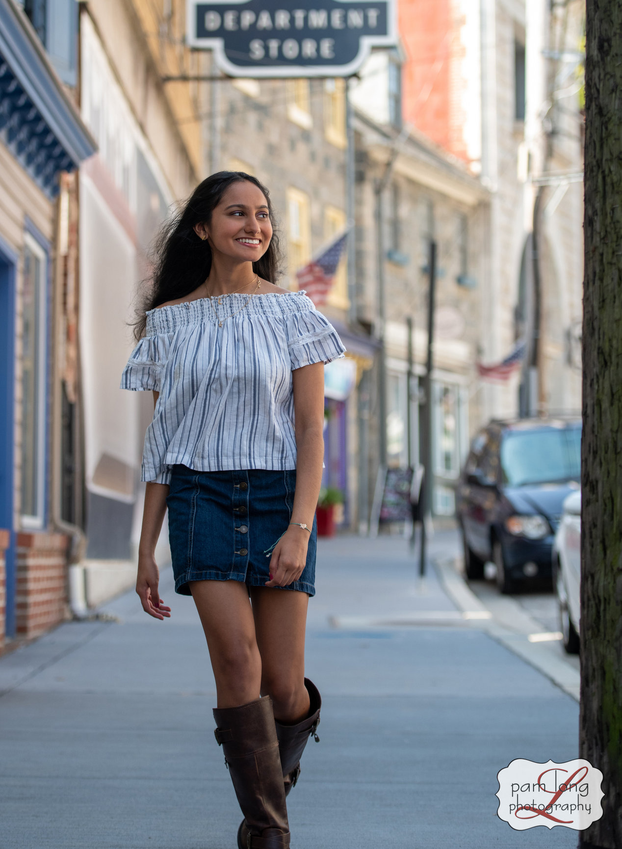 Anjali's senior portraits - Pam Long Photography
