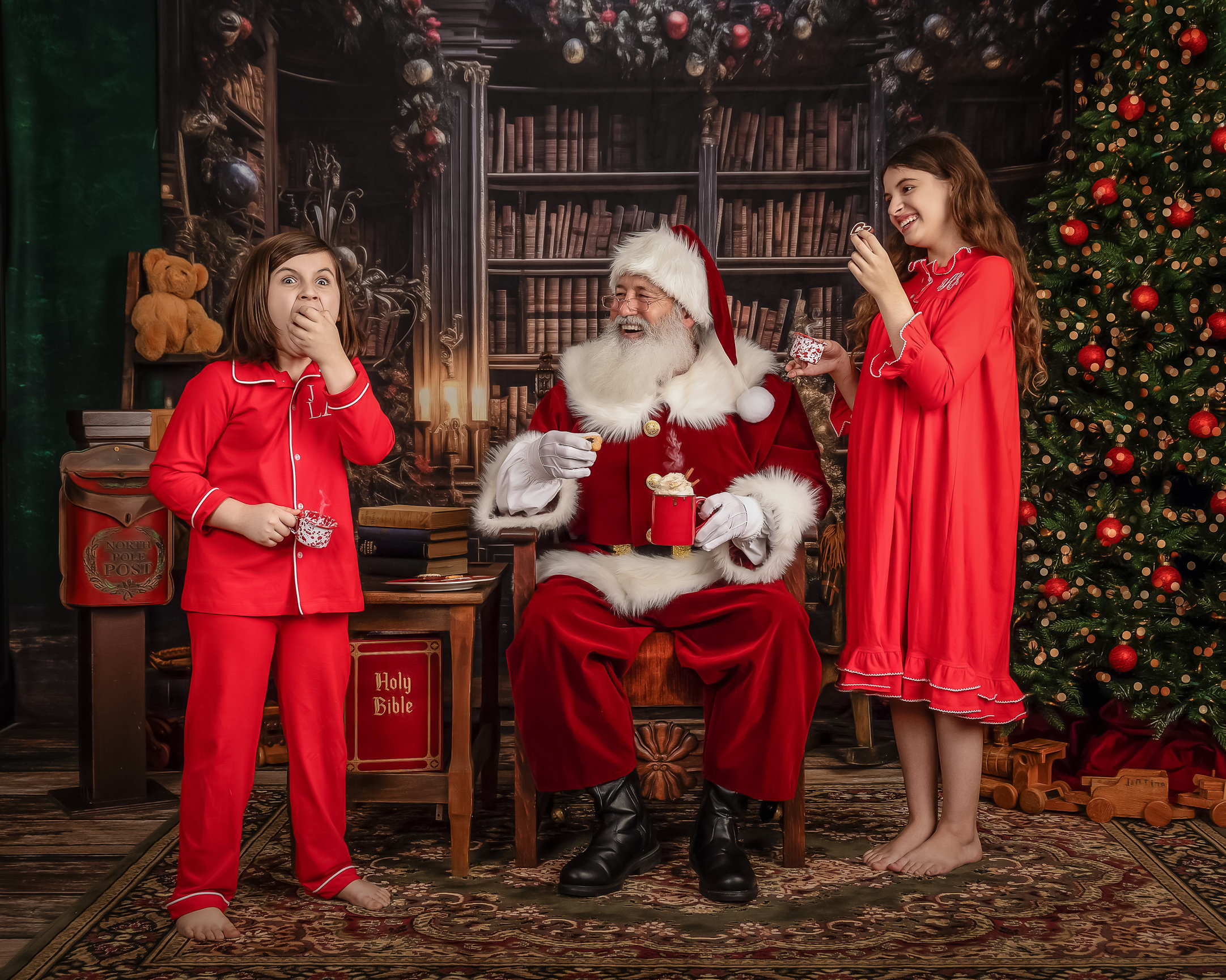 Santa Christmas Photos - North Alabama