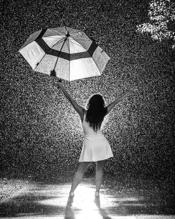 Portraits in the rain Washington state