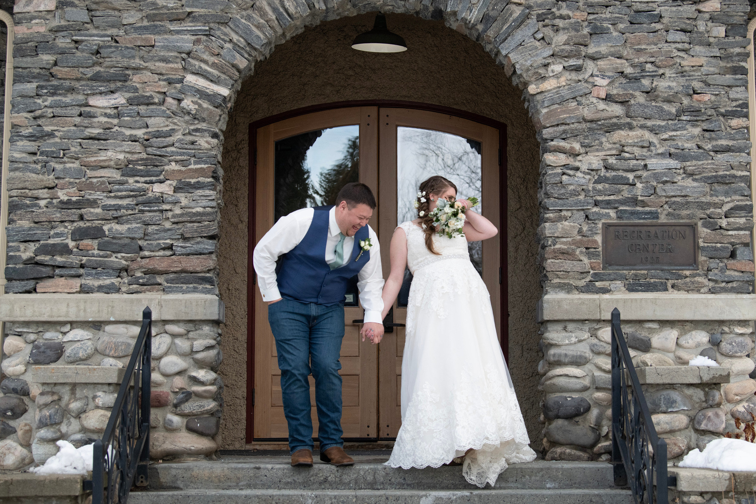 Morgan and Brian's Bozeman wedding at Beall Park - Jessie Moore ...