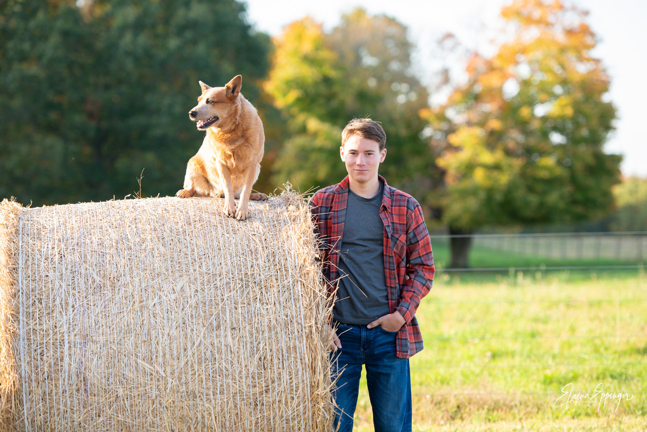 Ben Lyons: Butler High School Senior - Elaina Eppinger Photography