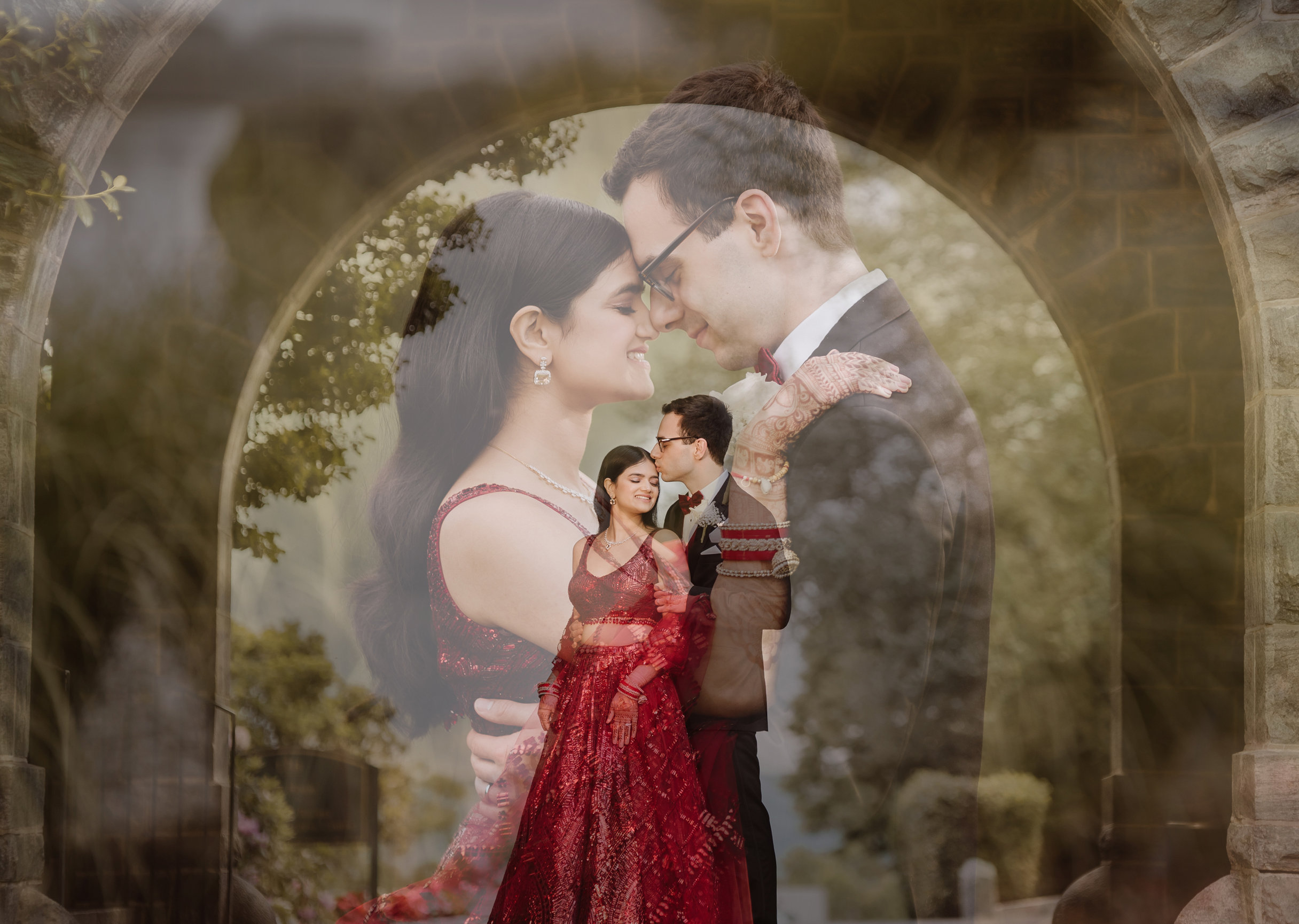 Let The Festivity Continue: Neha & Steve Reception - House of Talent Studio