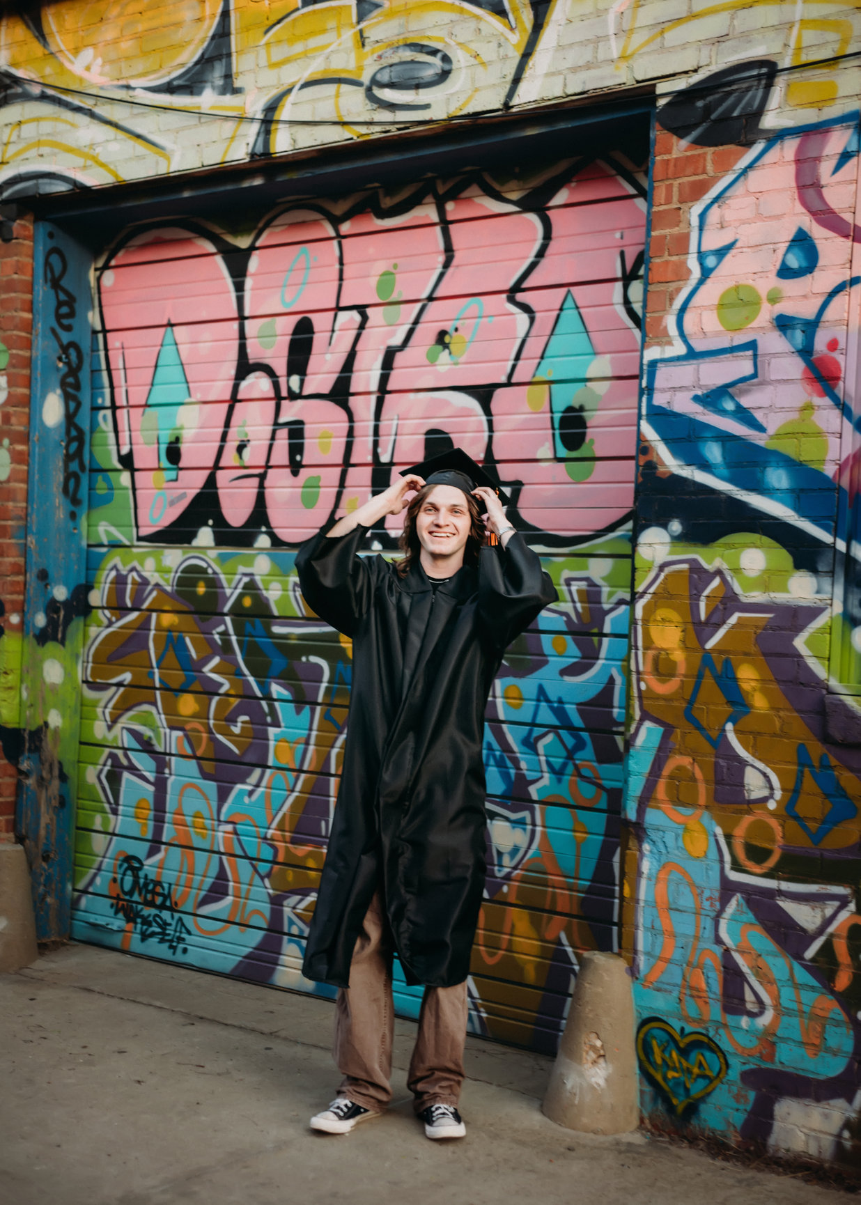 Senior Session in Downtown Norman - Bolt Photography