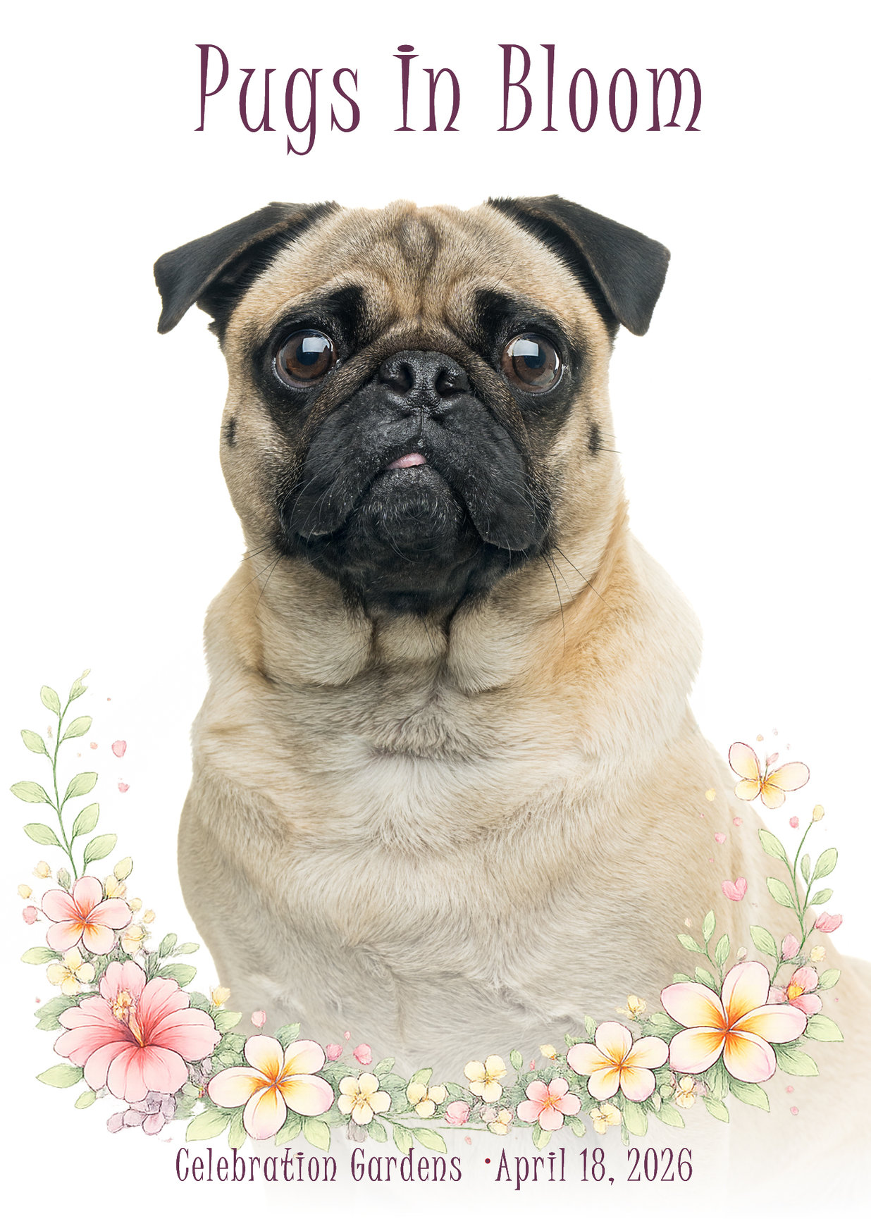 Pugs In Bloom 2026 Orlando | Florida & Georgia Pug Rescue Event