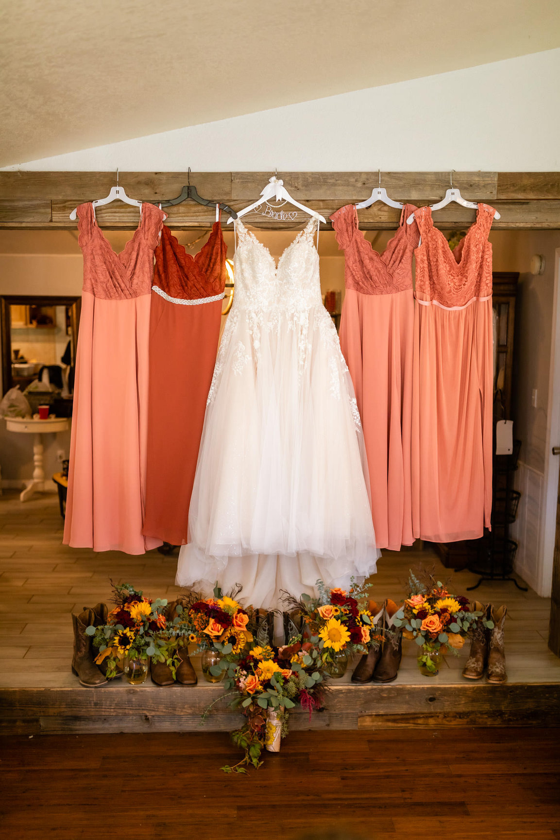 Red Barn Wedding at Sentimental Journey - Kate Brown Photography
