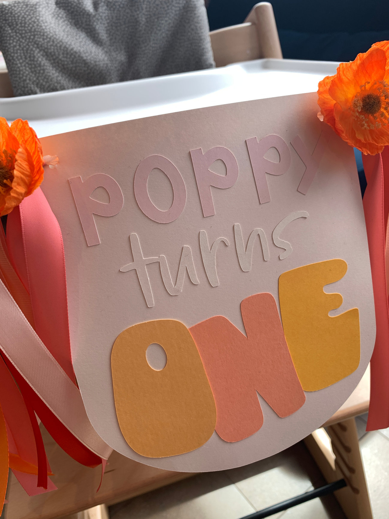 Little Wildflower - Poppy is One - 38north design co