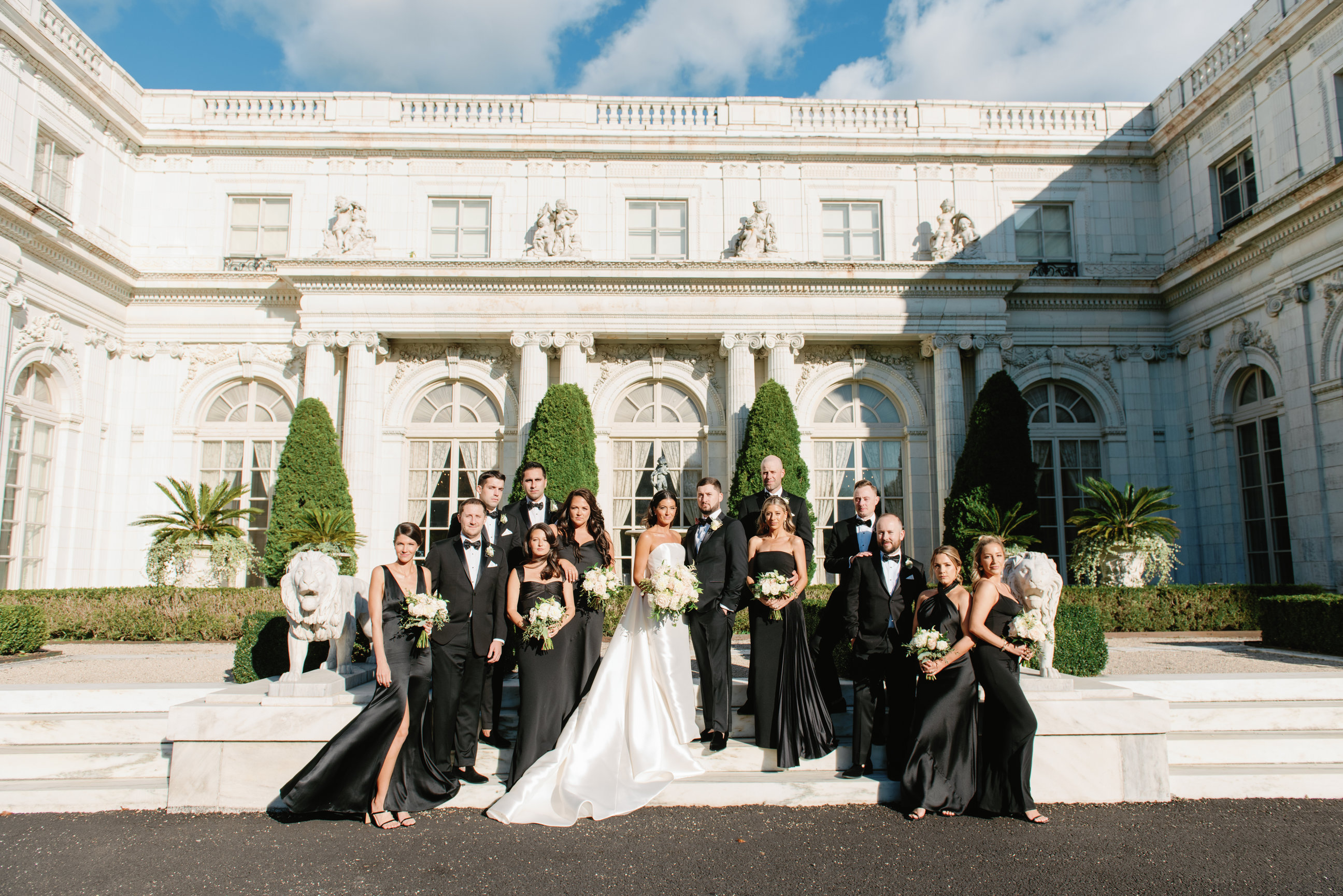 Kelsey + Collin / Rosecliff Mansion - Ludwig Photography