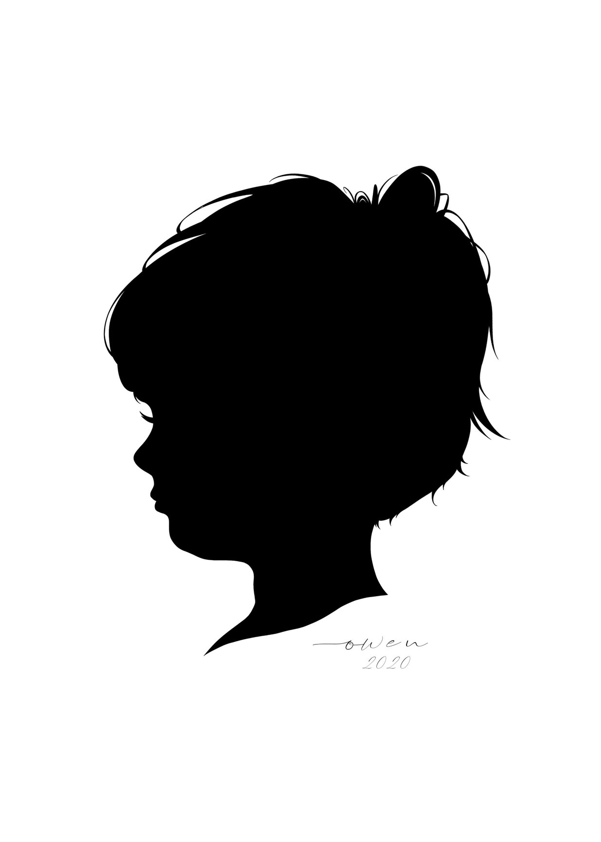 SILHOUETTE PORTRAIT ART | Silhouette Portrait Artist | Dana Ashlyn