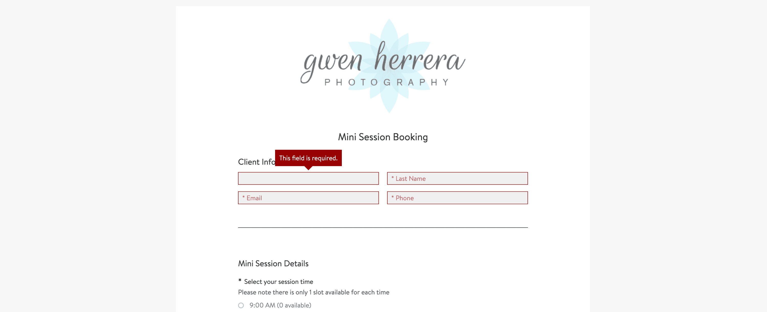 PhotoBiz Form Builder Guide - PhotoBiz Growth Hub