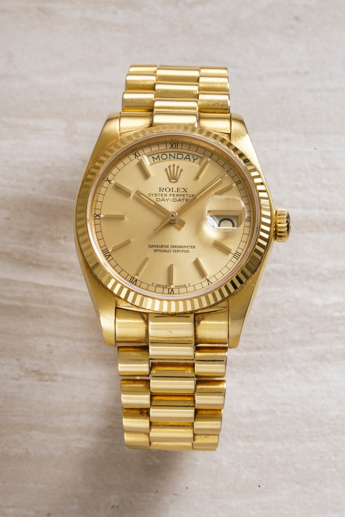 Rolex Day Date 18038 Full Set Japan 1979 - Roy & Sacha Davidoff SA