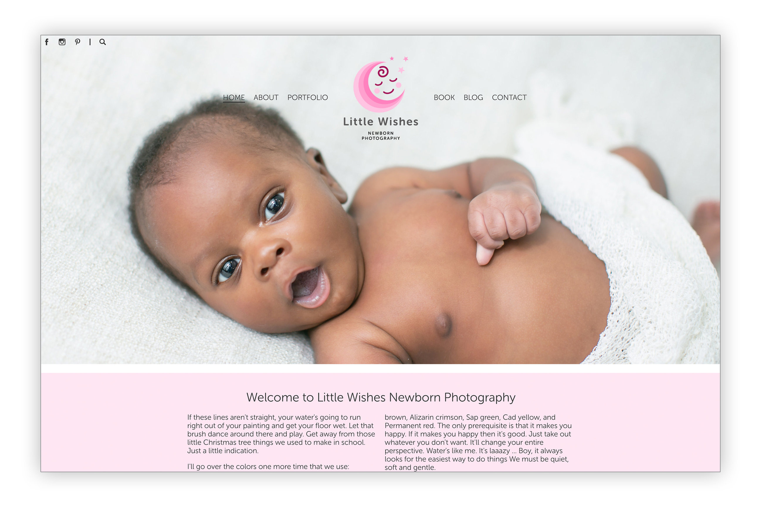 5 Different Ways to Use PhotoBiz’s Diane Website Template - PhotoBiz ...
