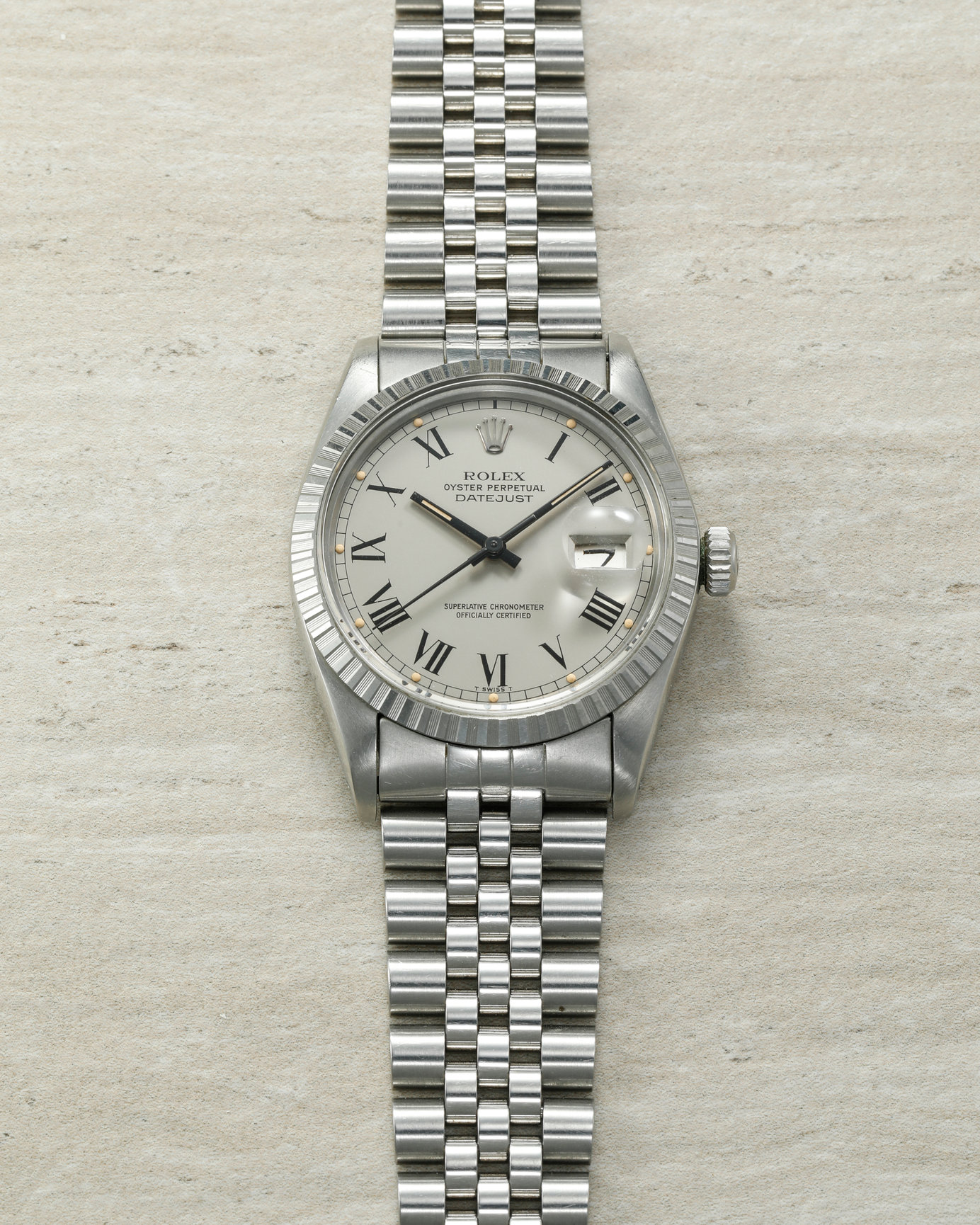 Rolex Datejust 16030 Grey Buckley B&P 1981 - Roy & Sacha Davidoff SA