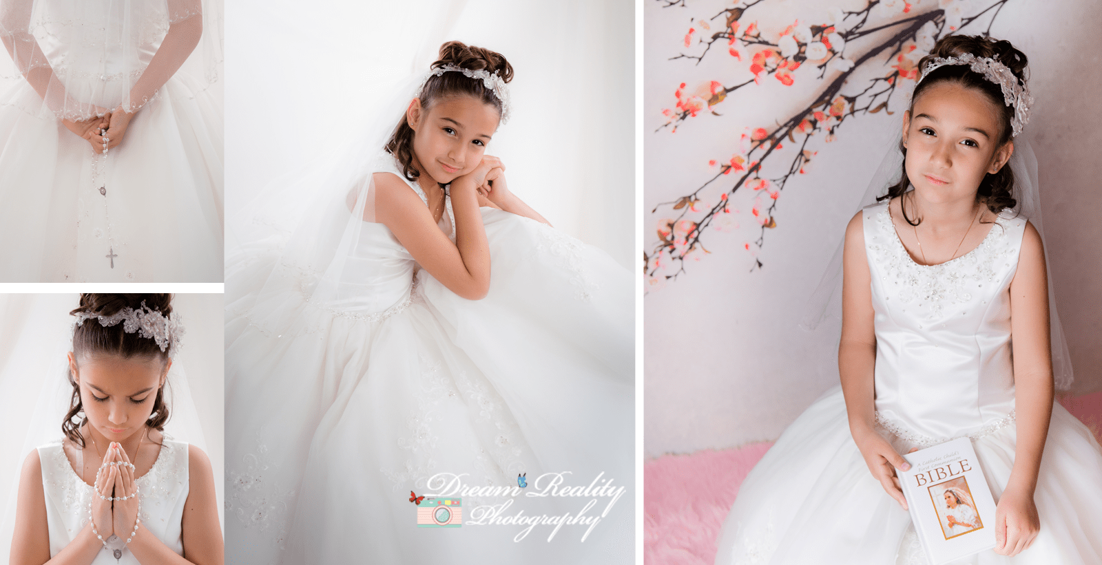 First Holy Girl Communion Photoshoot { Jackson, NJ Communion Portrait ...
