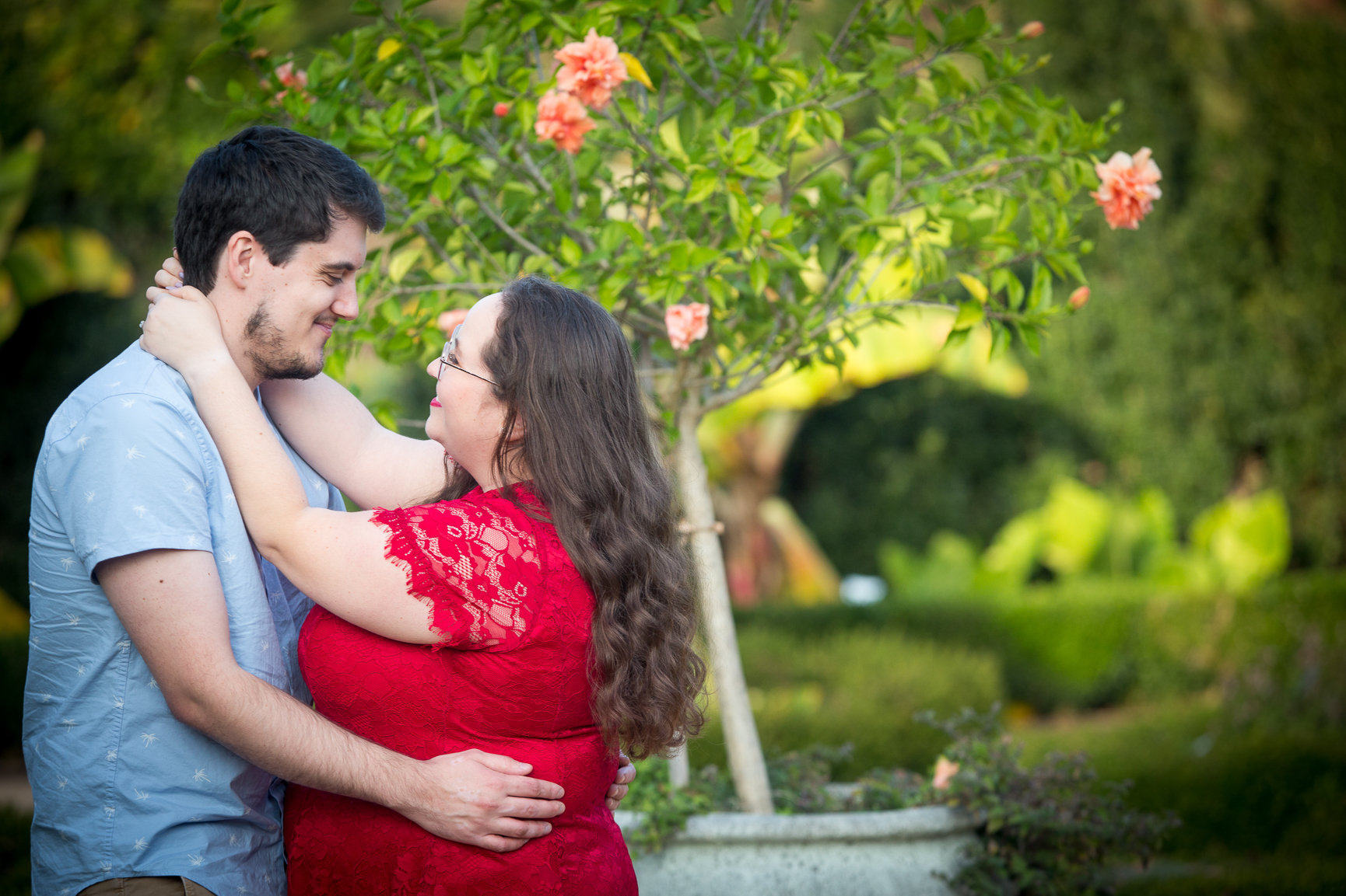 A Ciener Botanical Garden Engagement Session - Alaina + Kevin ...