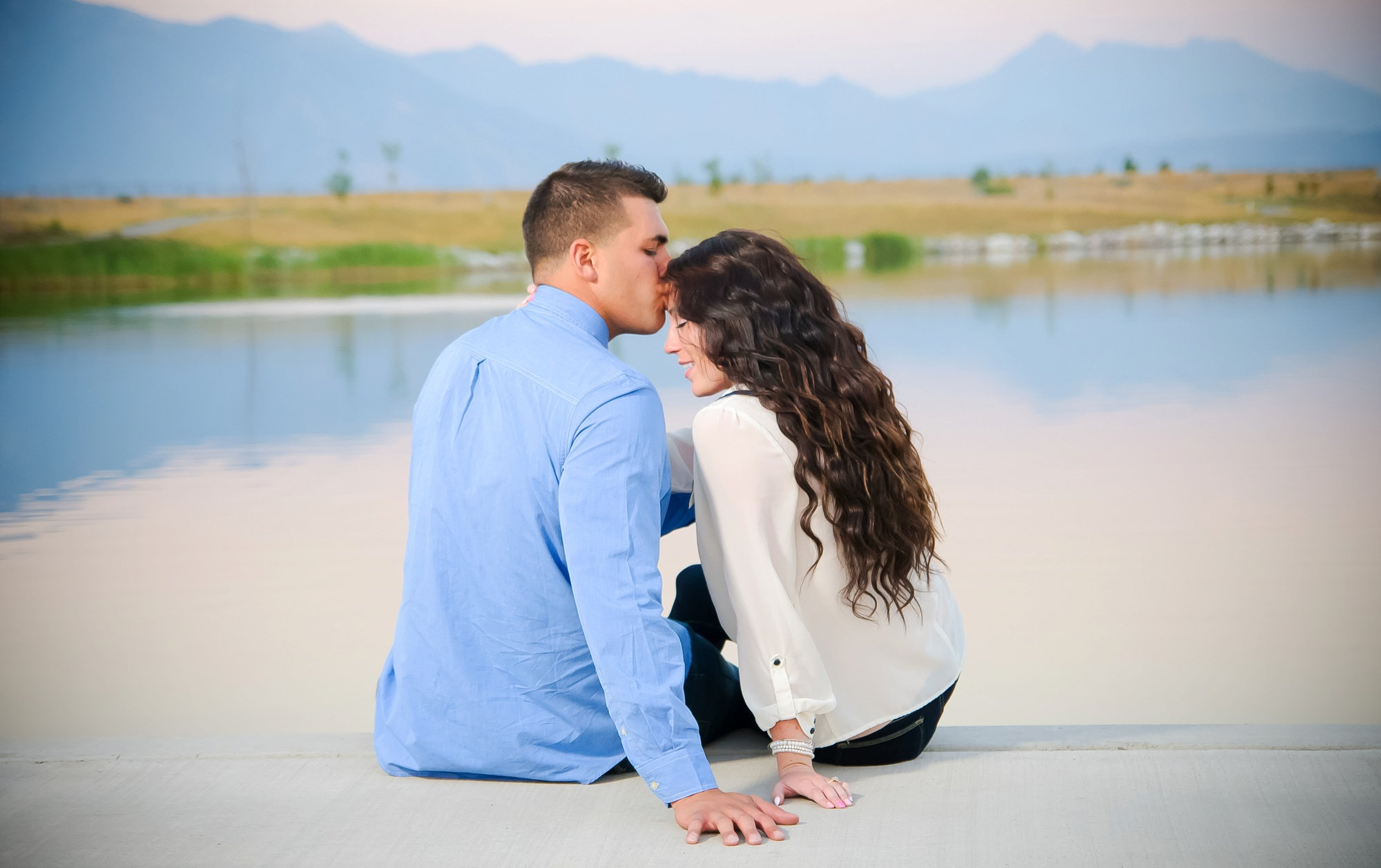 Daybreak Engagement: Nate & Ashley - Erin Langford Photo