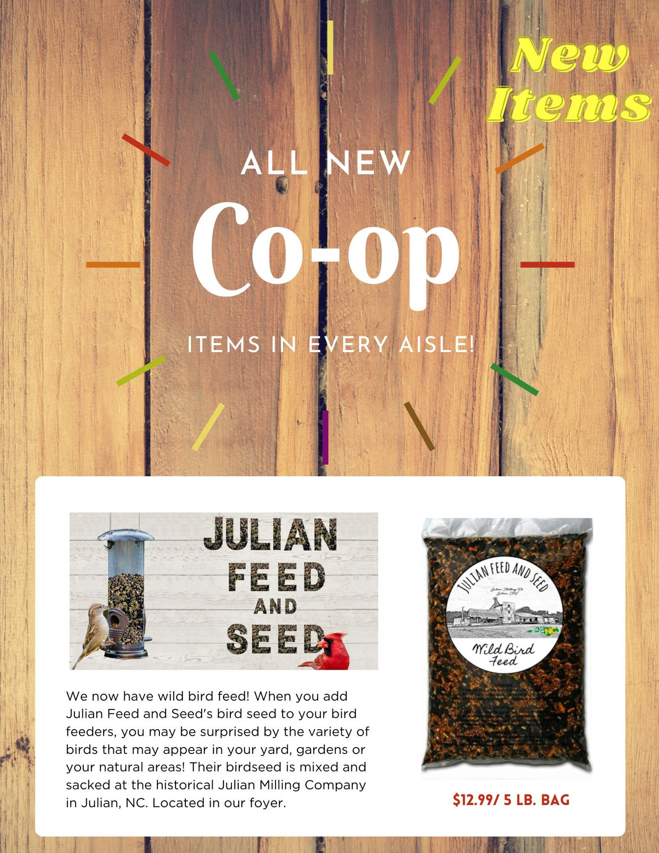 Weekly Sales - Deep Roots Market - Greensboro's Local Co-op Grocery & More
