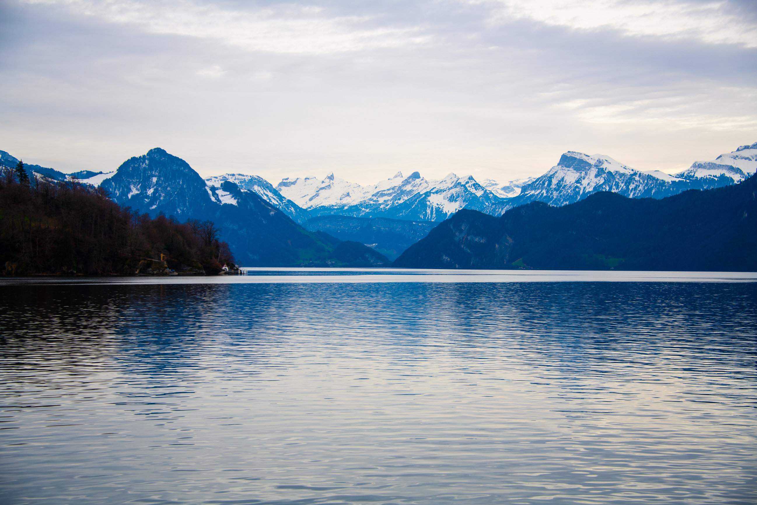 LU1005 Lake Lucerne, Switzerland - Mark Miller Fine Art - In New York ...