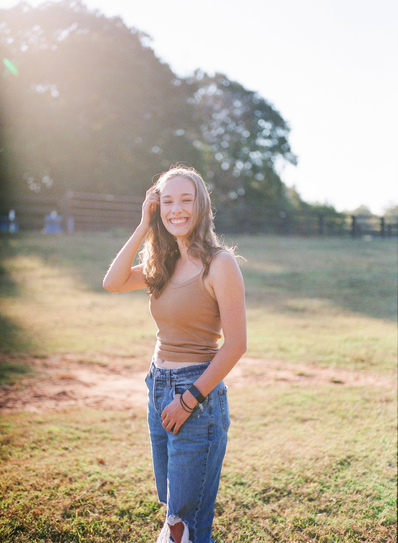 Sarah - Senior Session at Horse Stable in Canton, GA - Rebekah Gregg ...