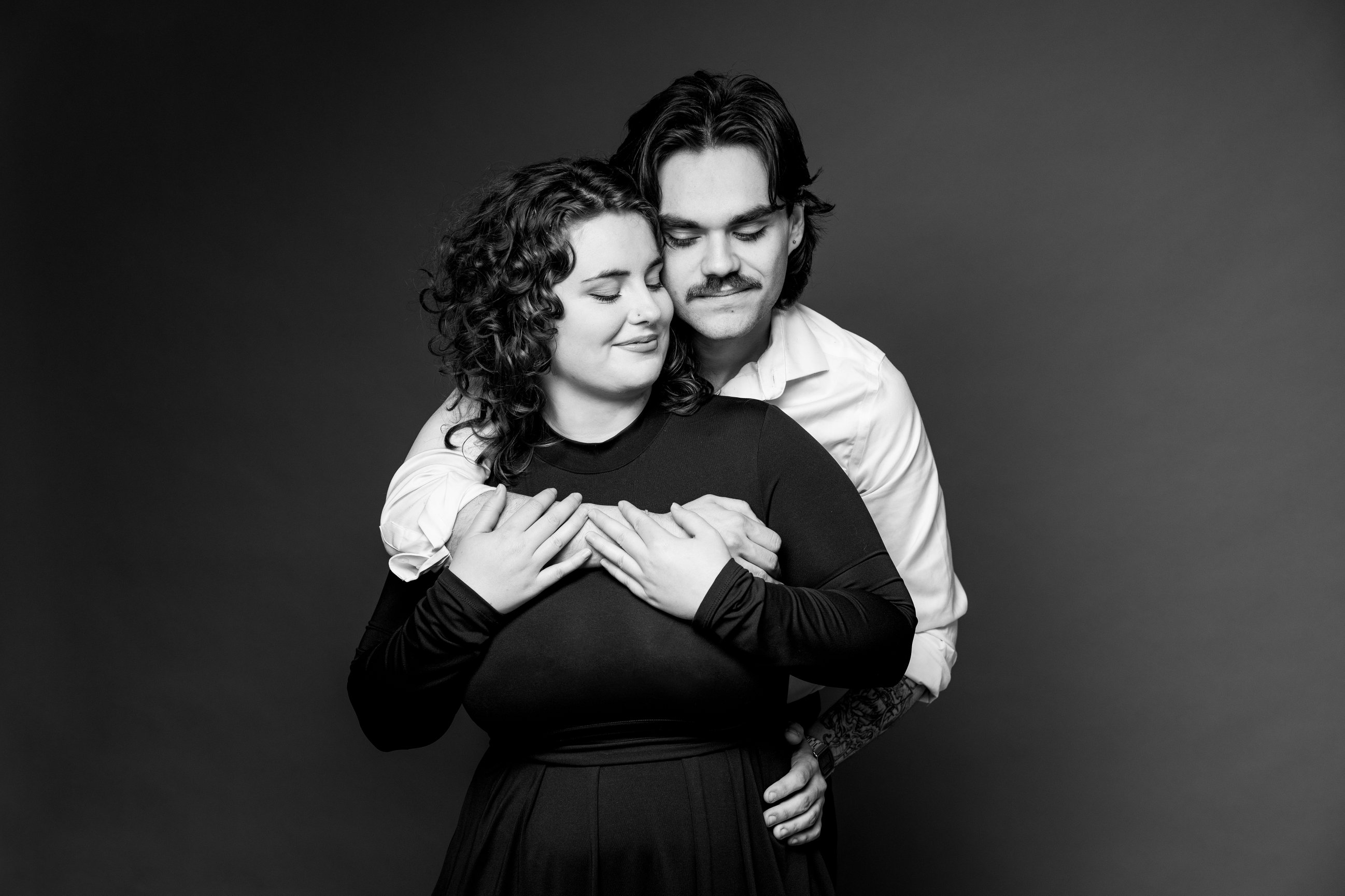 Editorial Studio Couples Portraits - Winnipeg Photographer - Sunny S-H ...