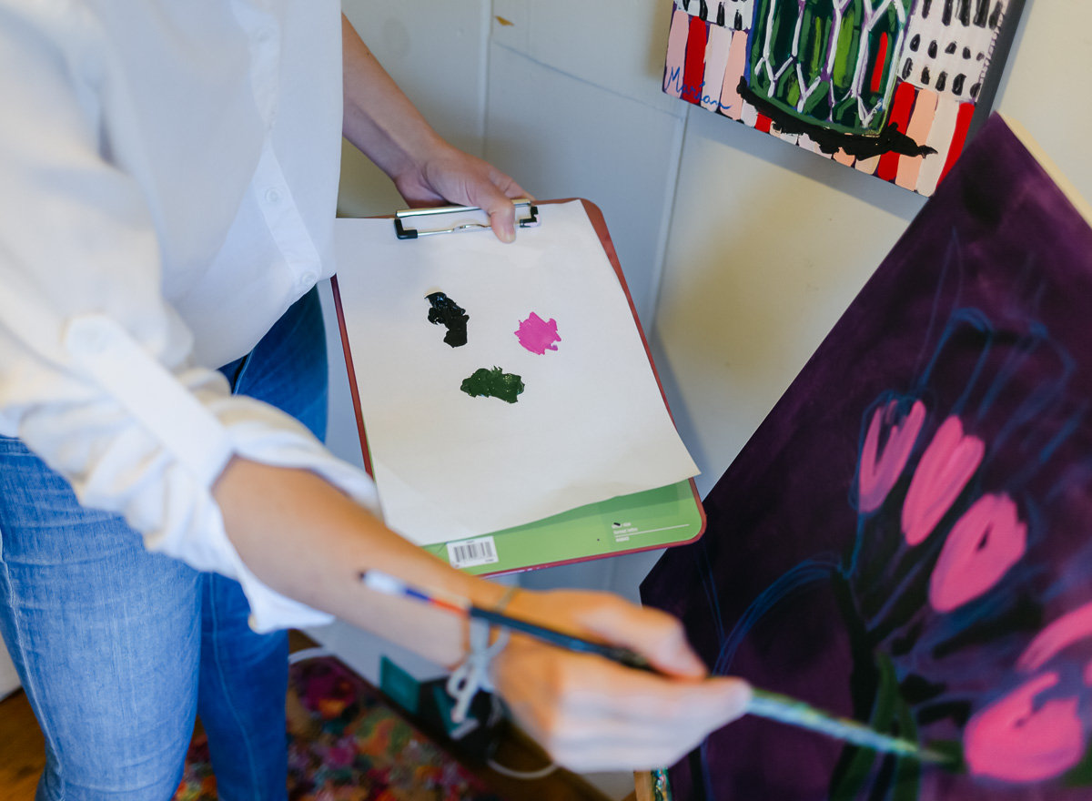 Marian Pouch Artist, Greenville SC