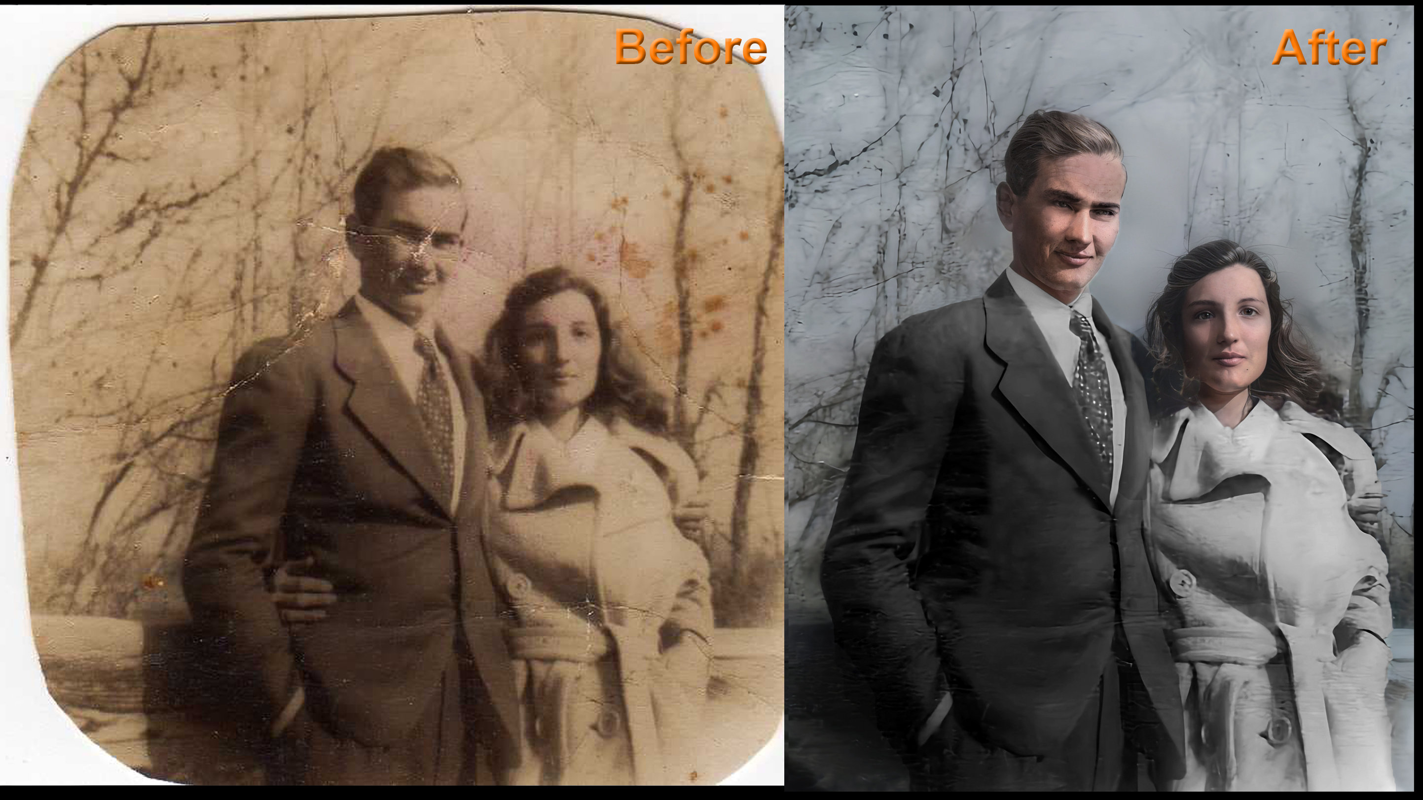 Image Restoration - Jordan Portrait Design