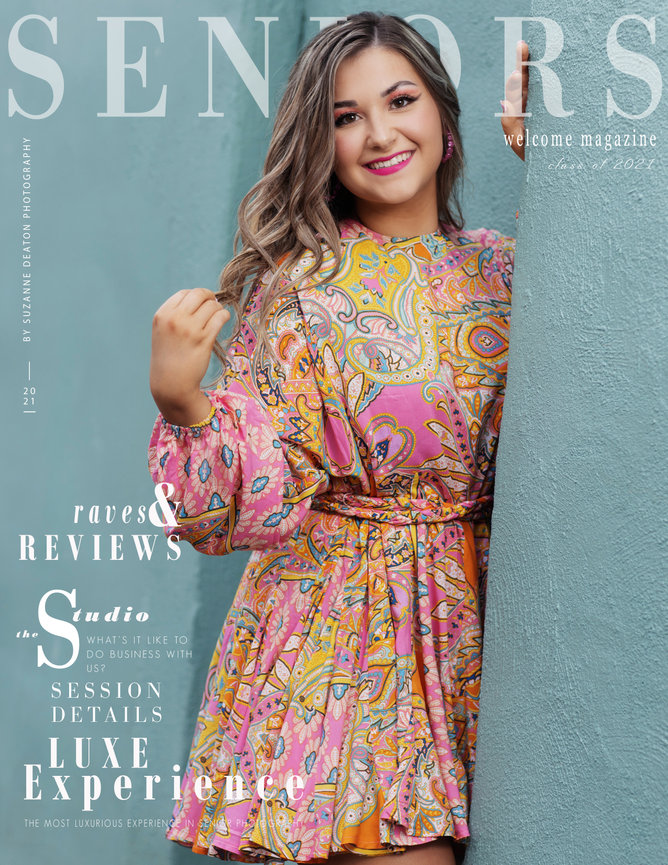 2021 SENIOR MAGAZINE COVER CONTEST