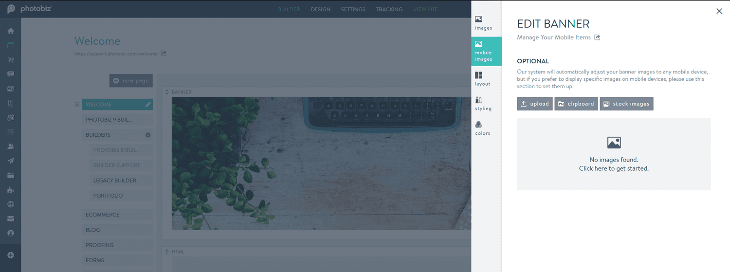 How Do I Adjust The Banner Block for Mobile Users?
