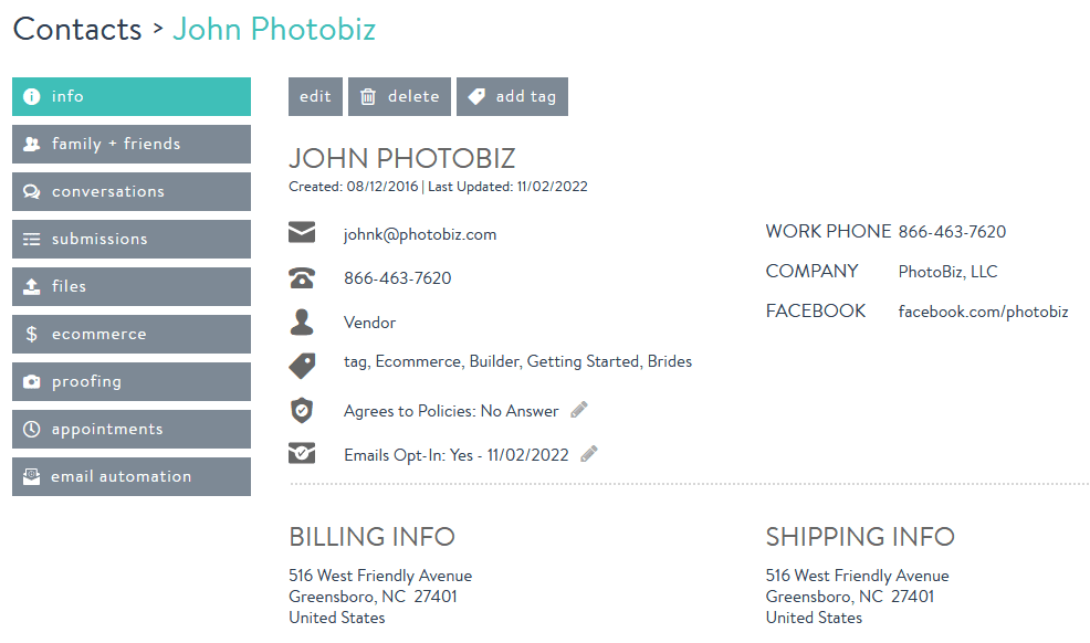 How Do I Add an Email Opt In To My Forms? - PhotoBiz Knowledge Base
