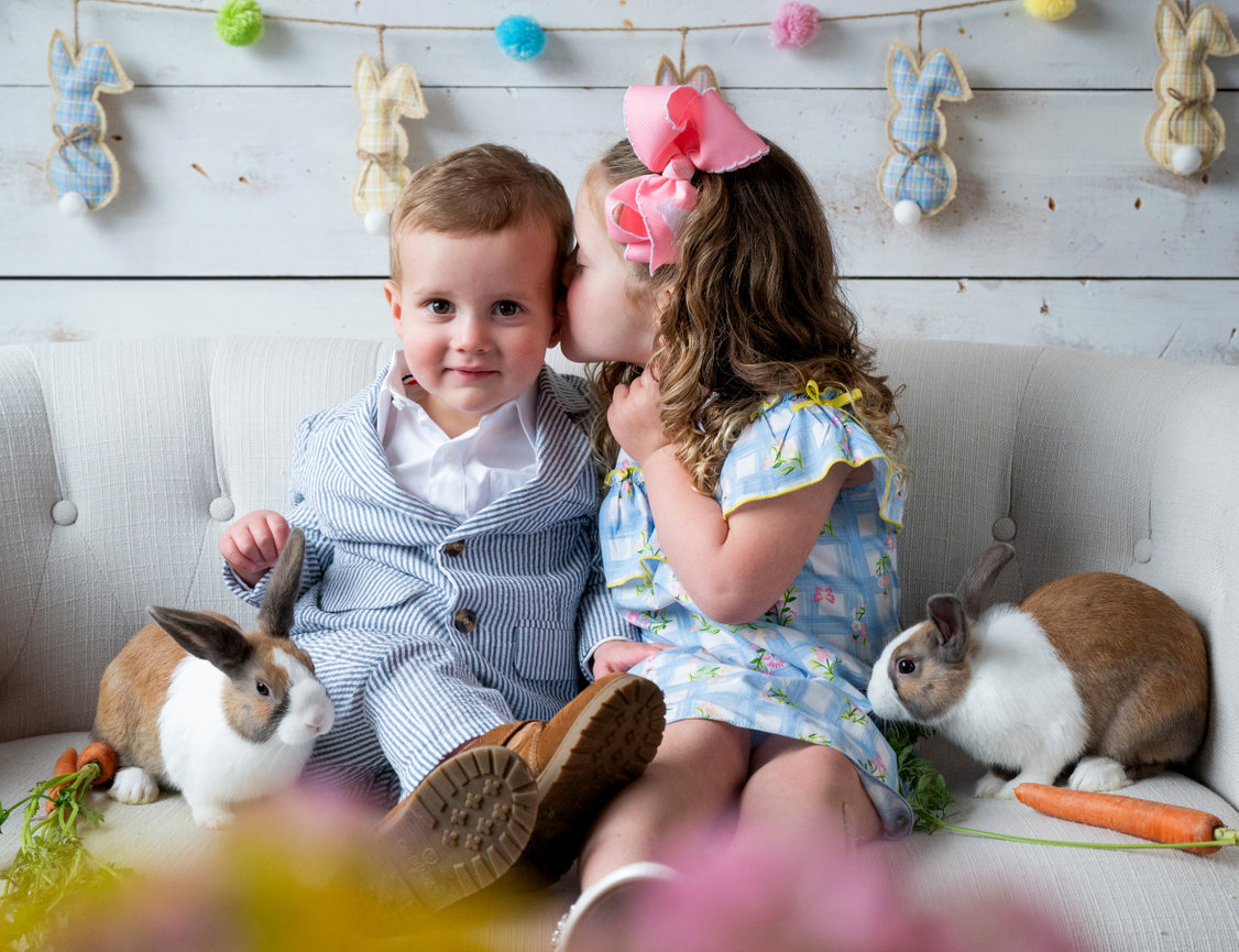 Bunny Baby & Child Portraits | Philadelphia Portrait Photography Studio