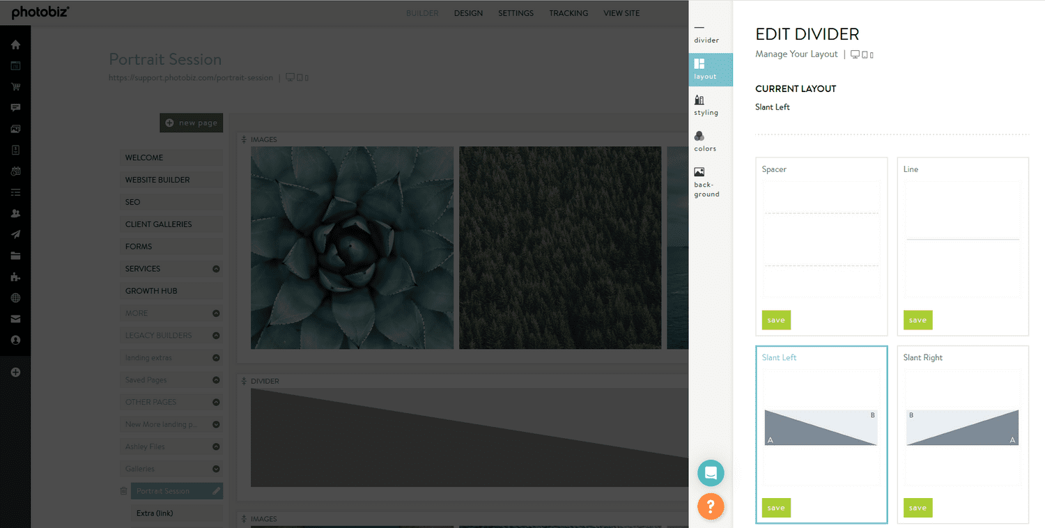 How To Use Divider Blocks | PhotoBiz Knowledge Base