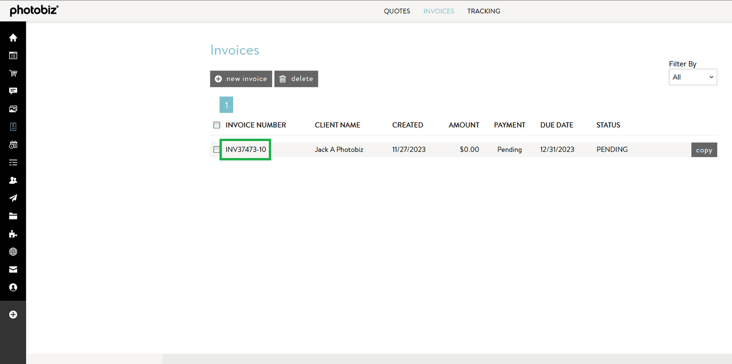 How To Apply A Discount To An Invoice - PhotoBiz Knowledge Base