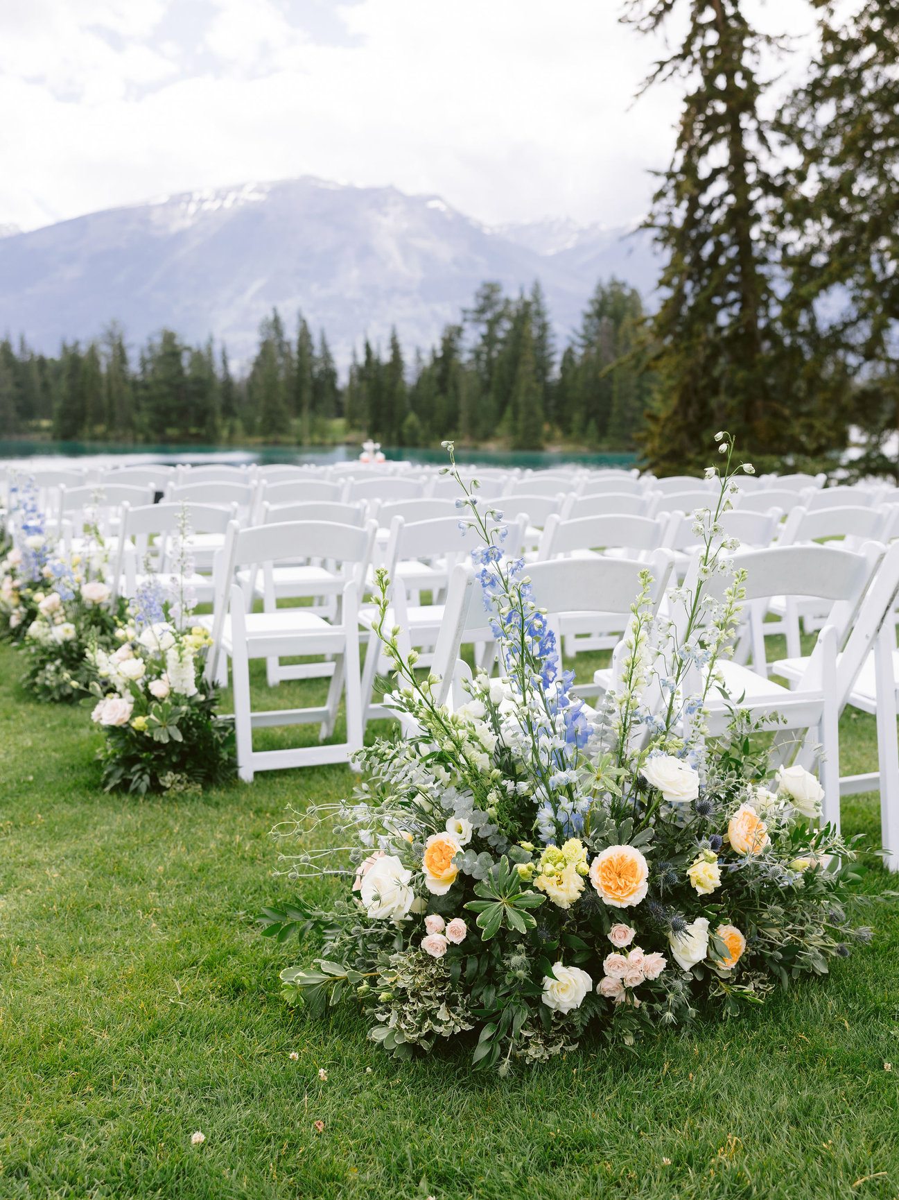 Gorgeous Fairmont Jasper Park Lodge Wedding
