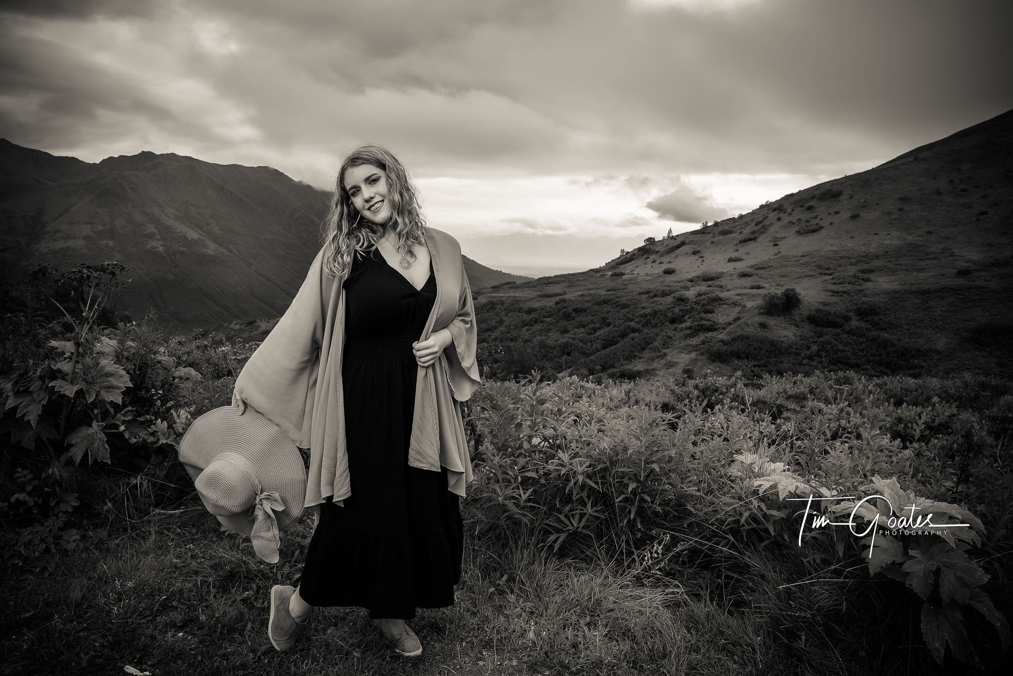 Senior Pictures, Alaska, Tim Goates Photography, KyKy Belgarde