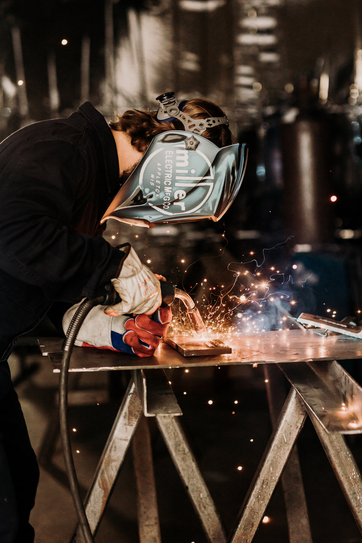Football, Hunting & Welding Senior Boy Photography