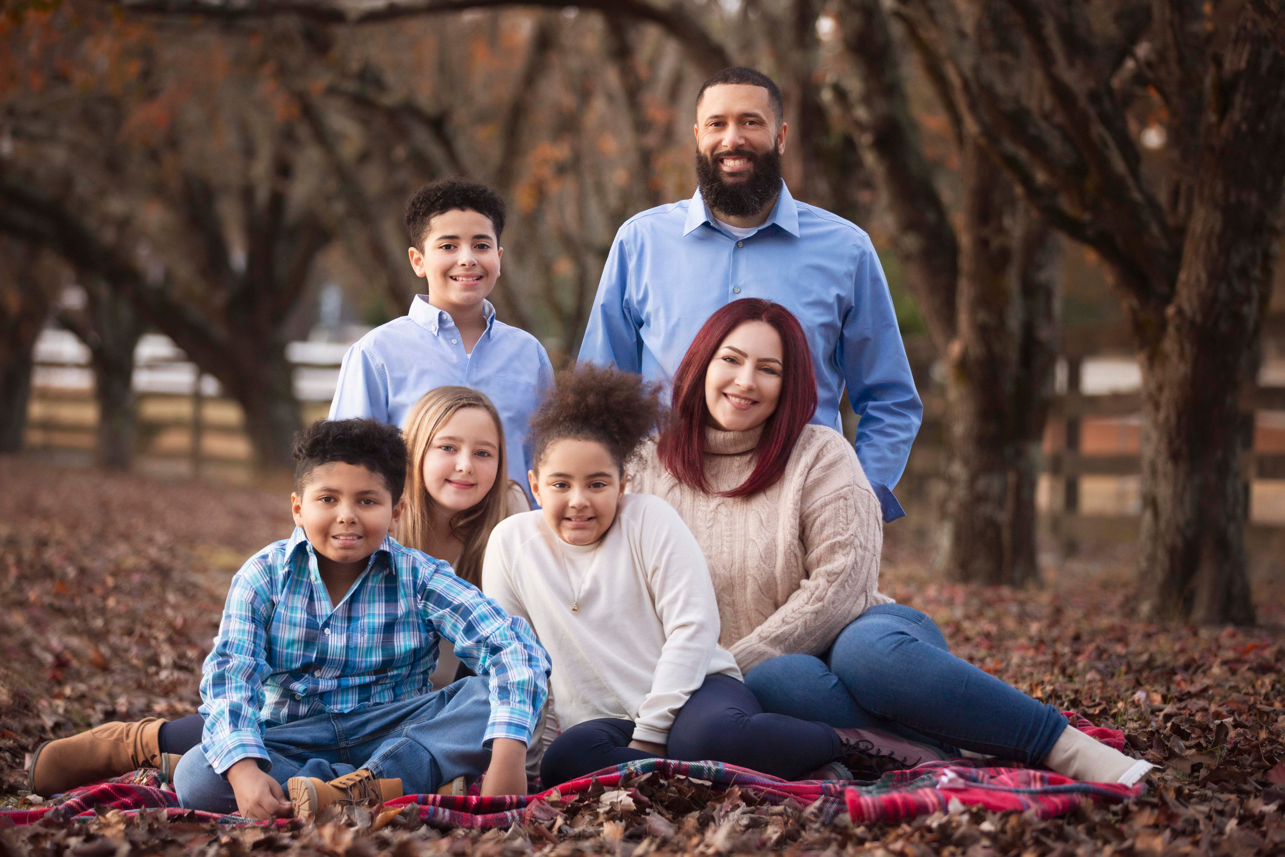 Poindexter Fall Family Session in Lawrenceville, GA