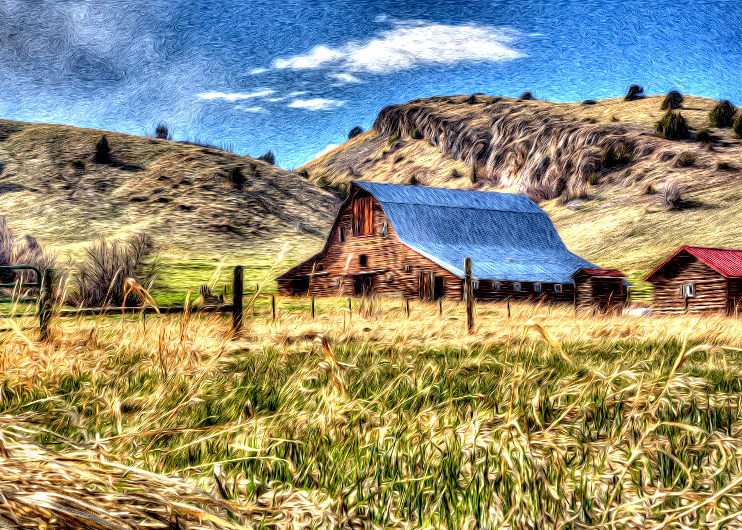 Bozeman Barn - Christensen Photography
