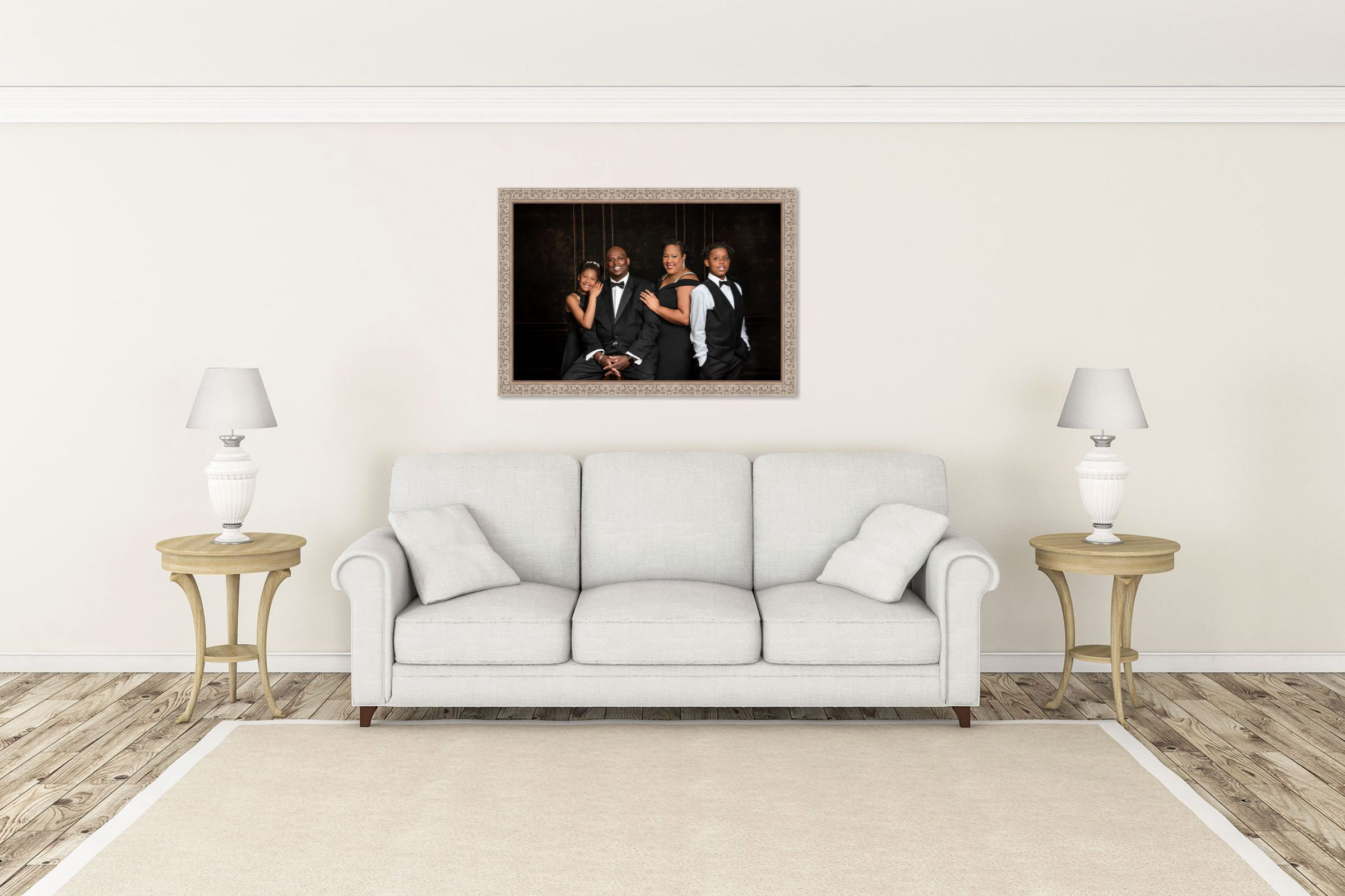 How to Create a Family Portrait Gallery Wall | Songs of Life Photography