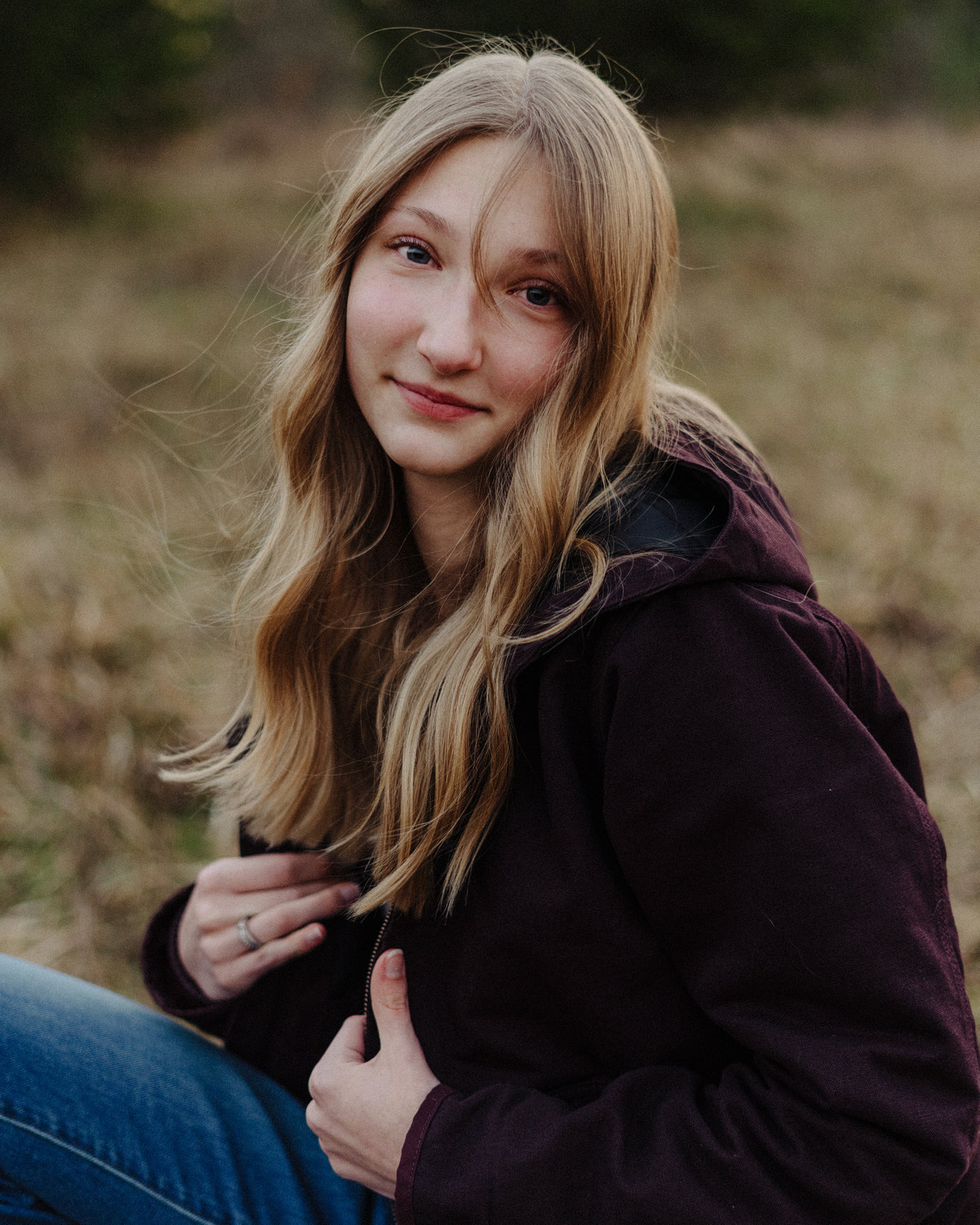 Laid-Back High School Senior Portraits in Kitsap County, PNW