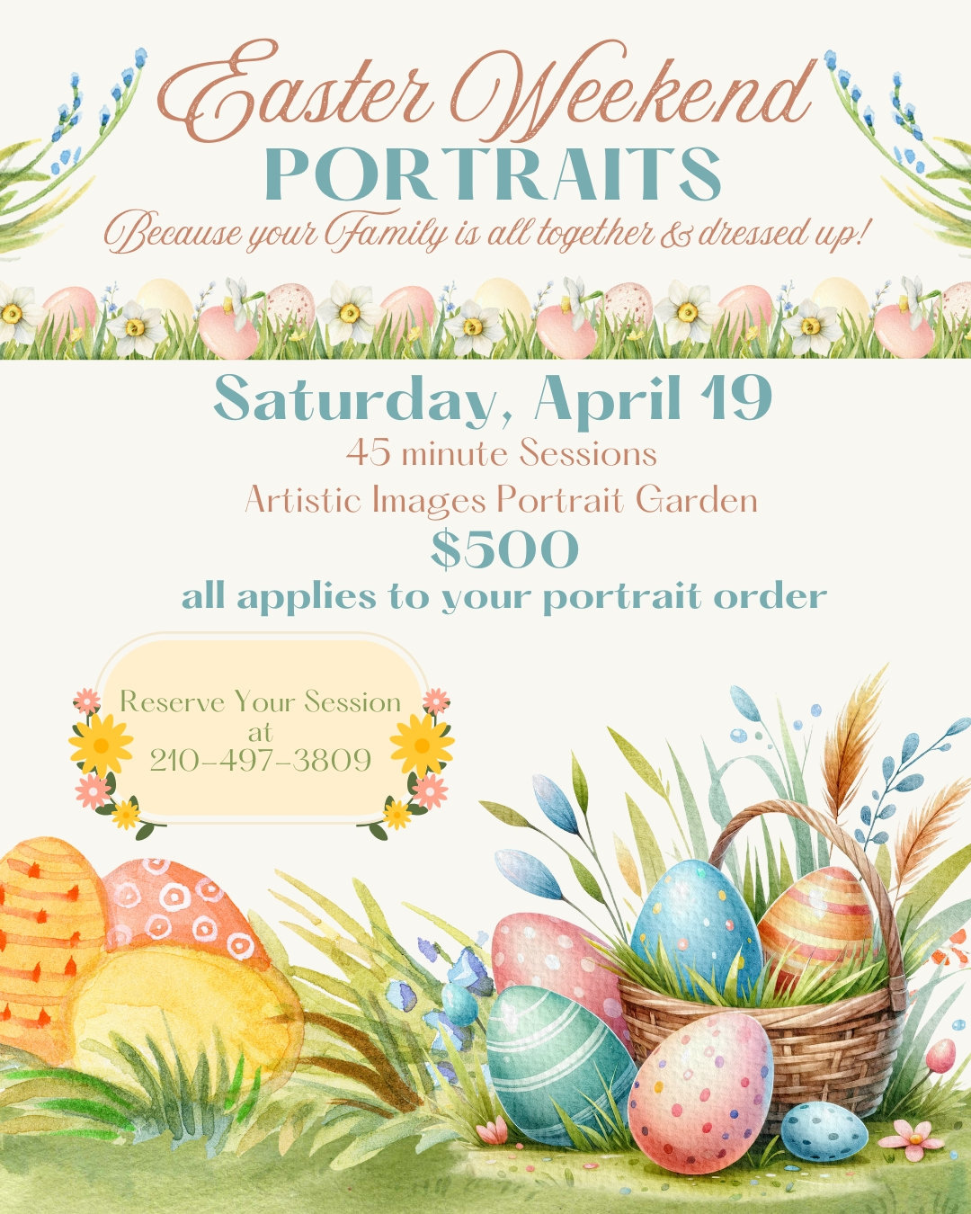Easter Weekend Portraits {San Antonio Family Photographer} - Artistic ...
