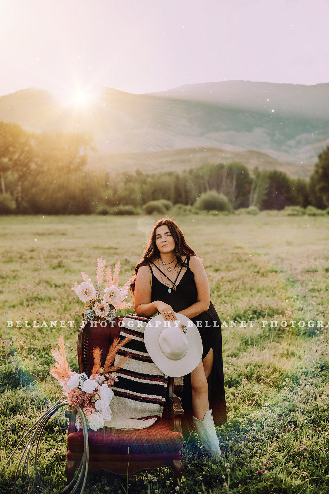 Ashley, Salmon High School, Idaho Senior Photography - Bellanet Photography