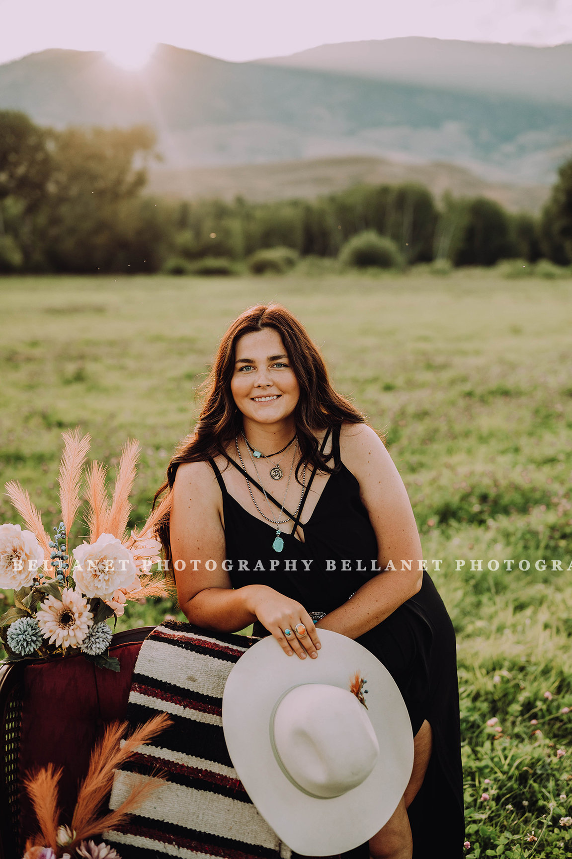 Ashley, Salmon High School, Idaho Senior Photography - Bellanet Photography