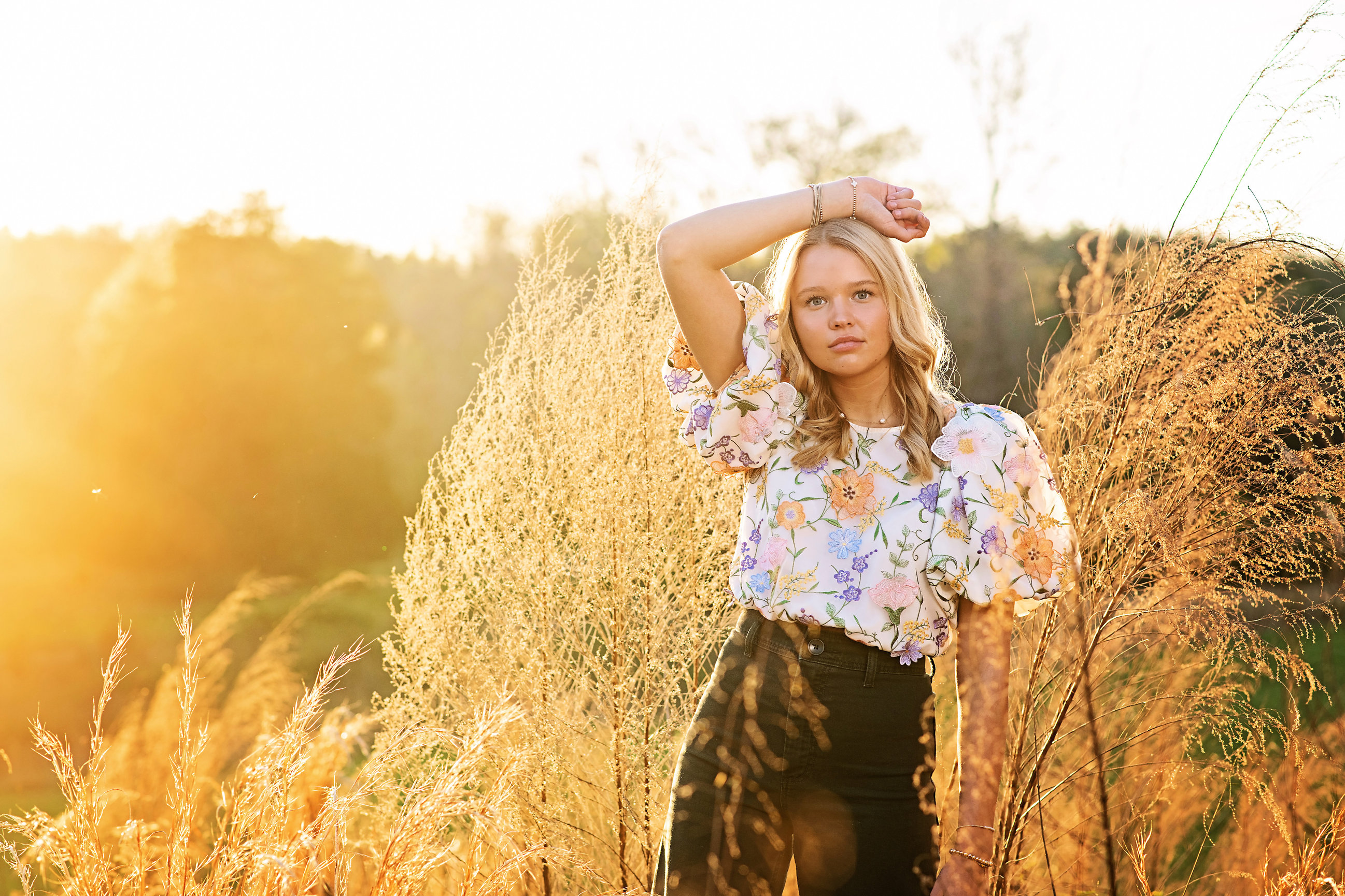 Eliza Jane Spring Wildflower Senior Experience