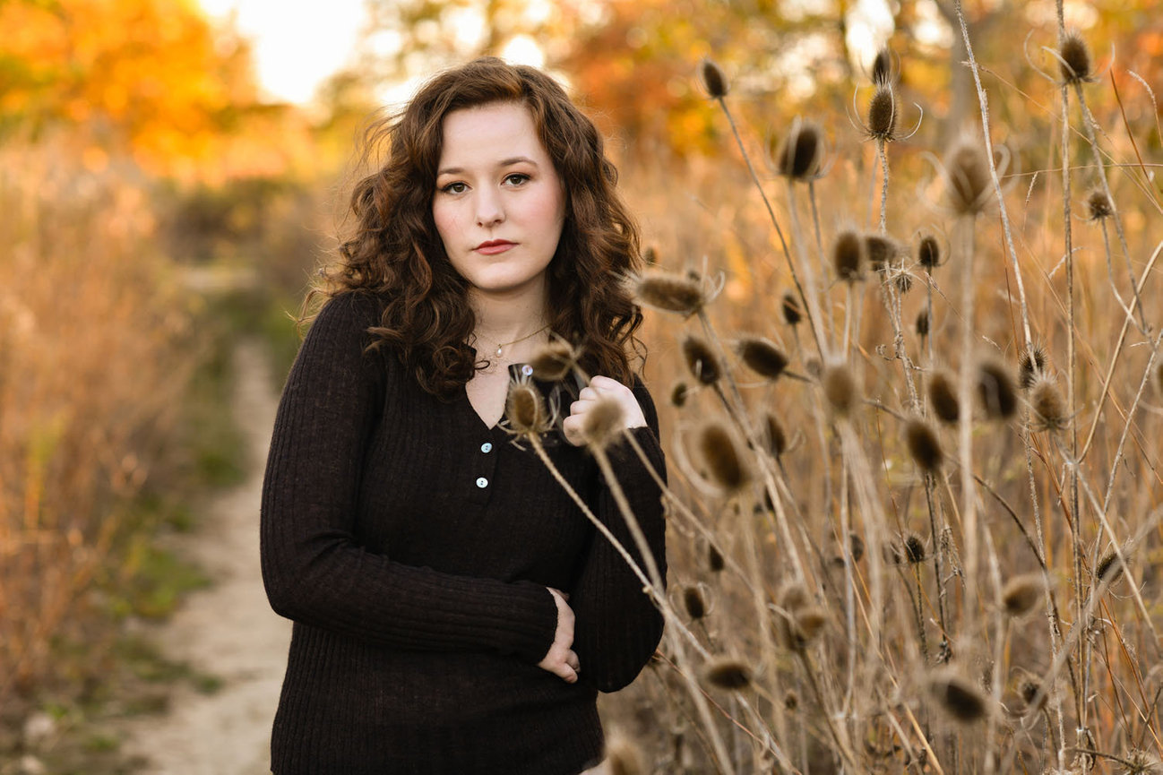 A Perfect Fall Day with Ava: Classic Style at Glacier Ridge